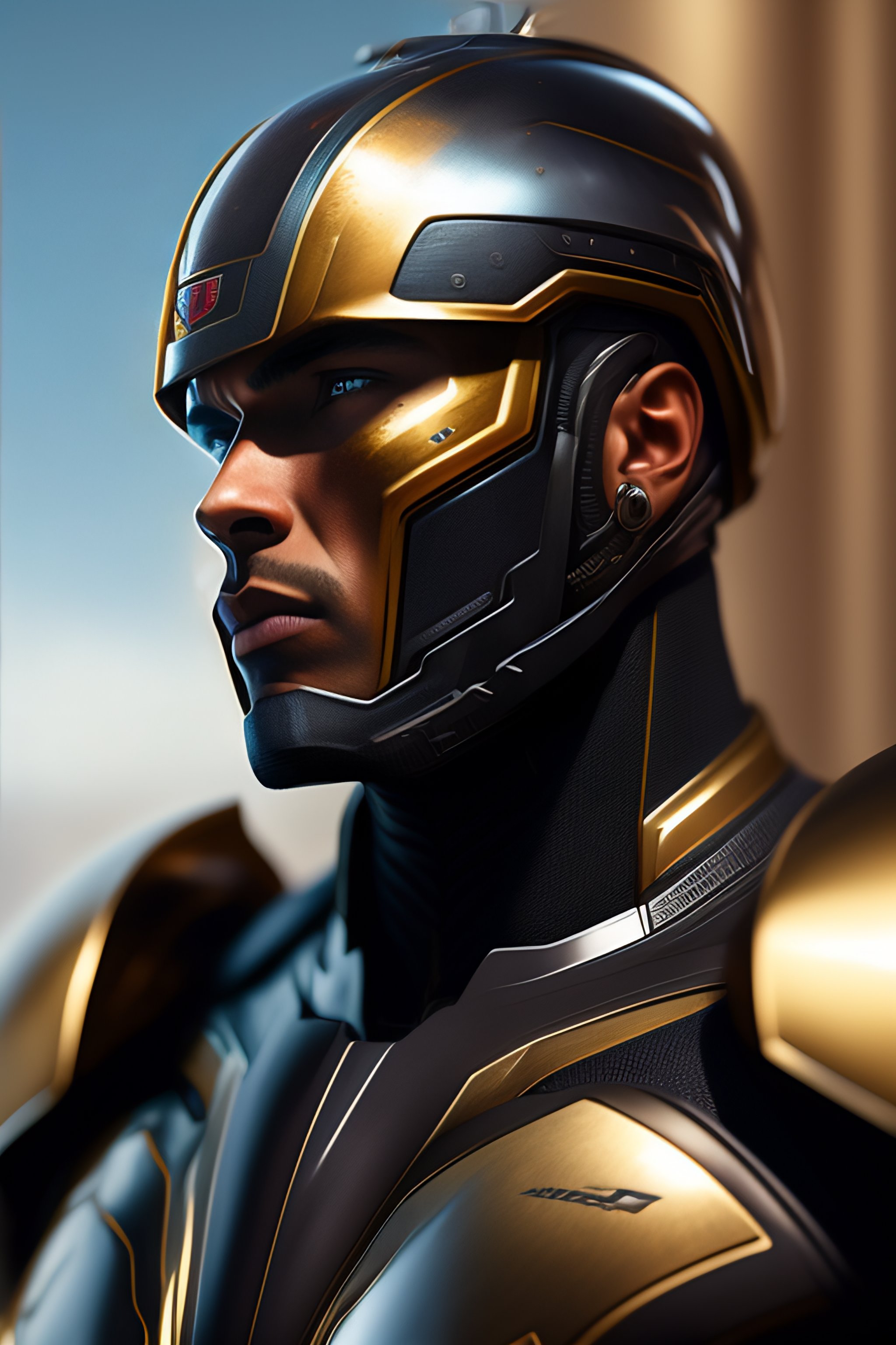 Lexica - James roades, war machine suit, detailed, centered, digital ...