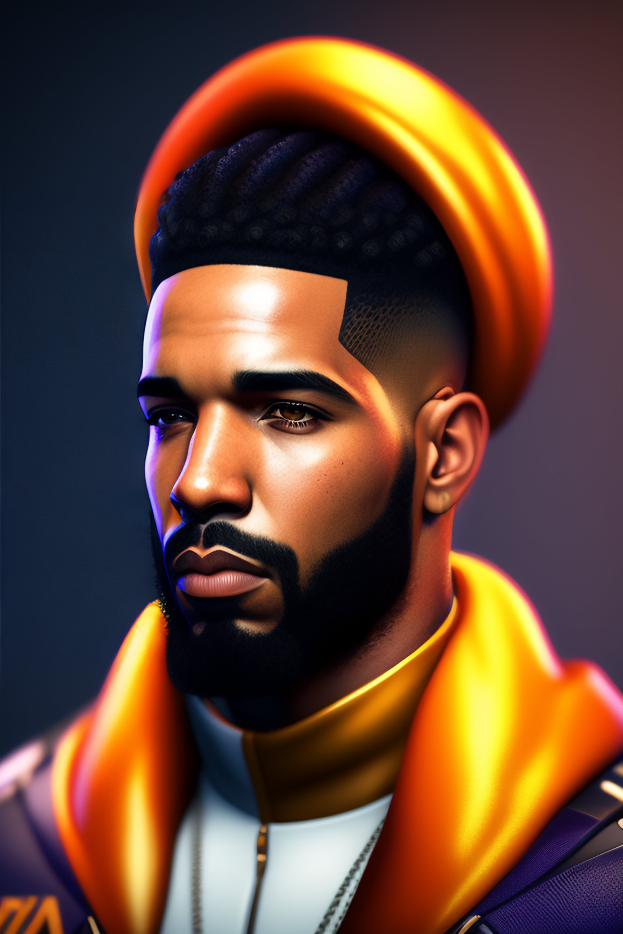 Lexica - Photo of Realistic Drake, Hicham Habchi,PhxLabs, 4k, vibrant ...