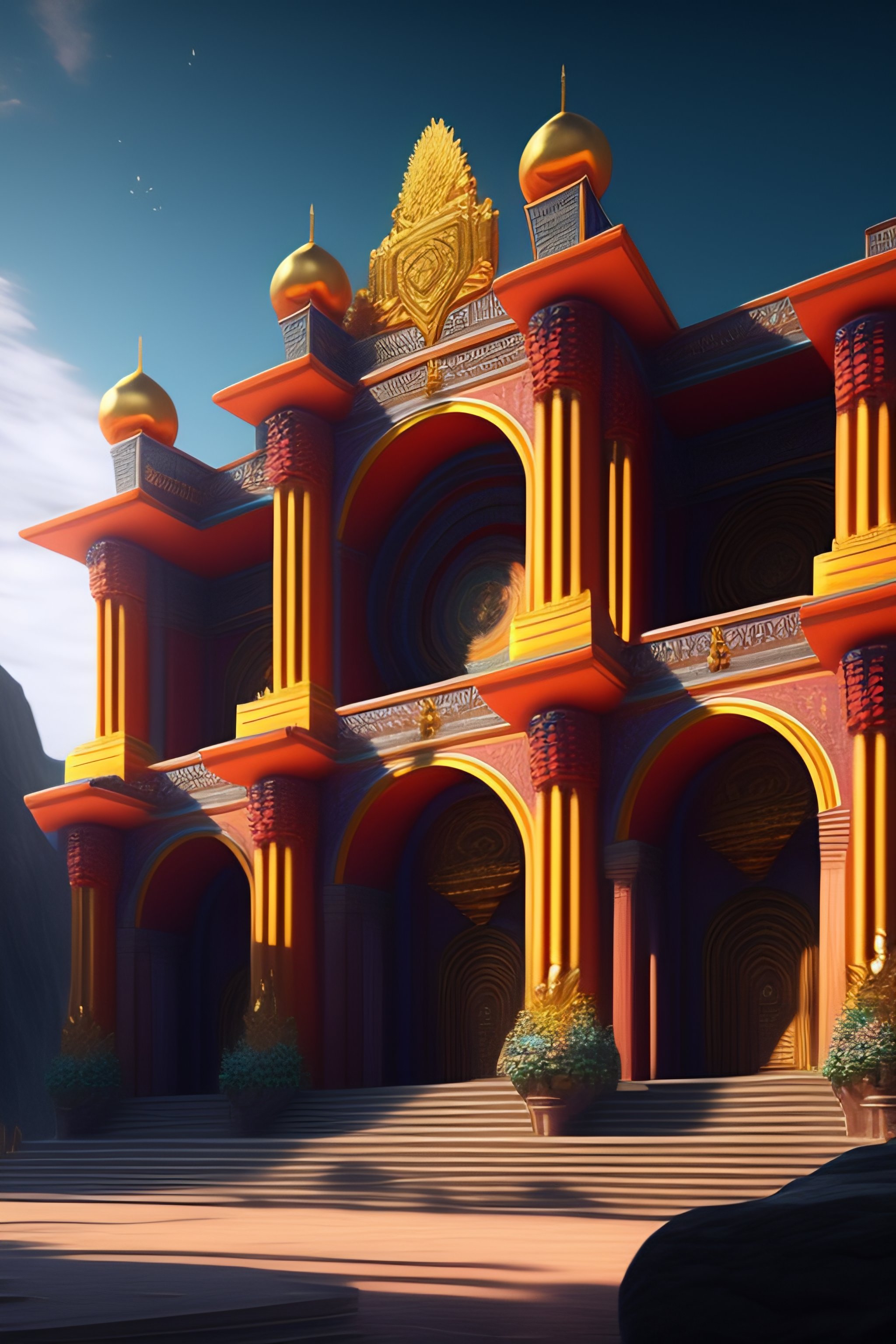 Lexica - Palace of the gods, 8k, hyper realistic, super detailed ...