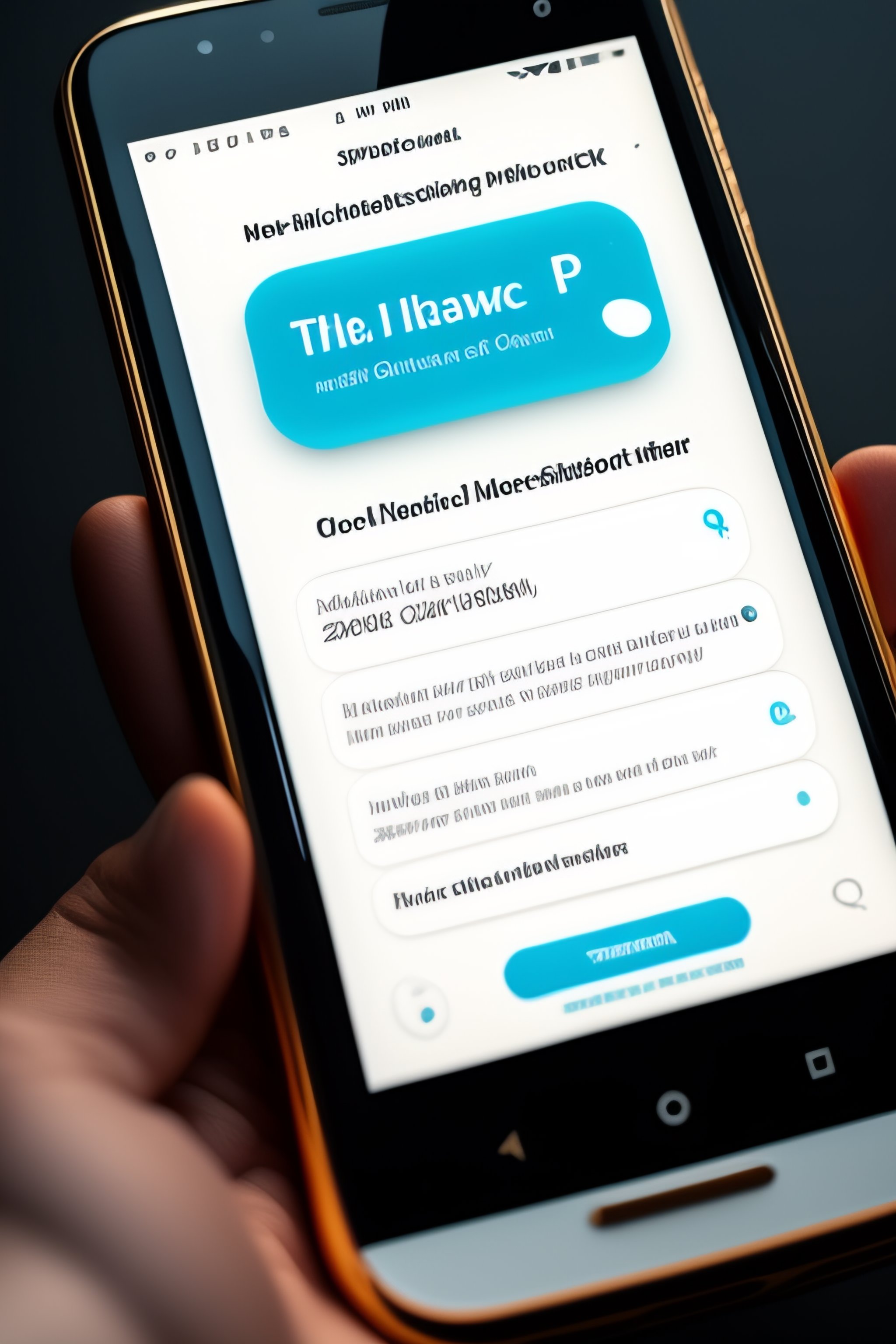Lexica - A smartphone receiving a text message with a PDF attached