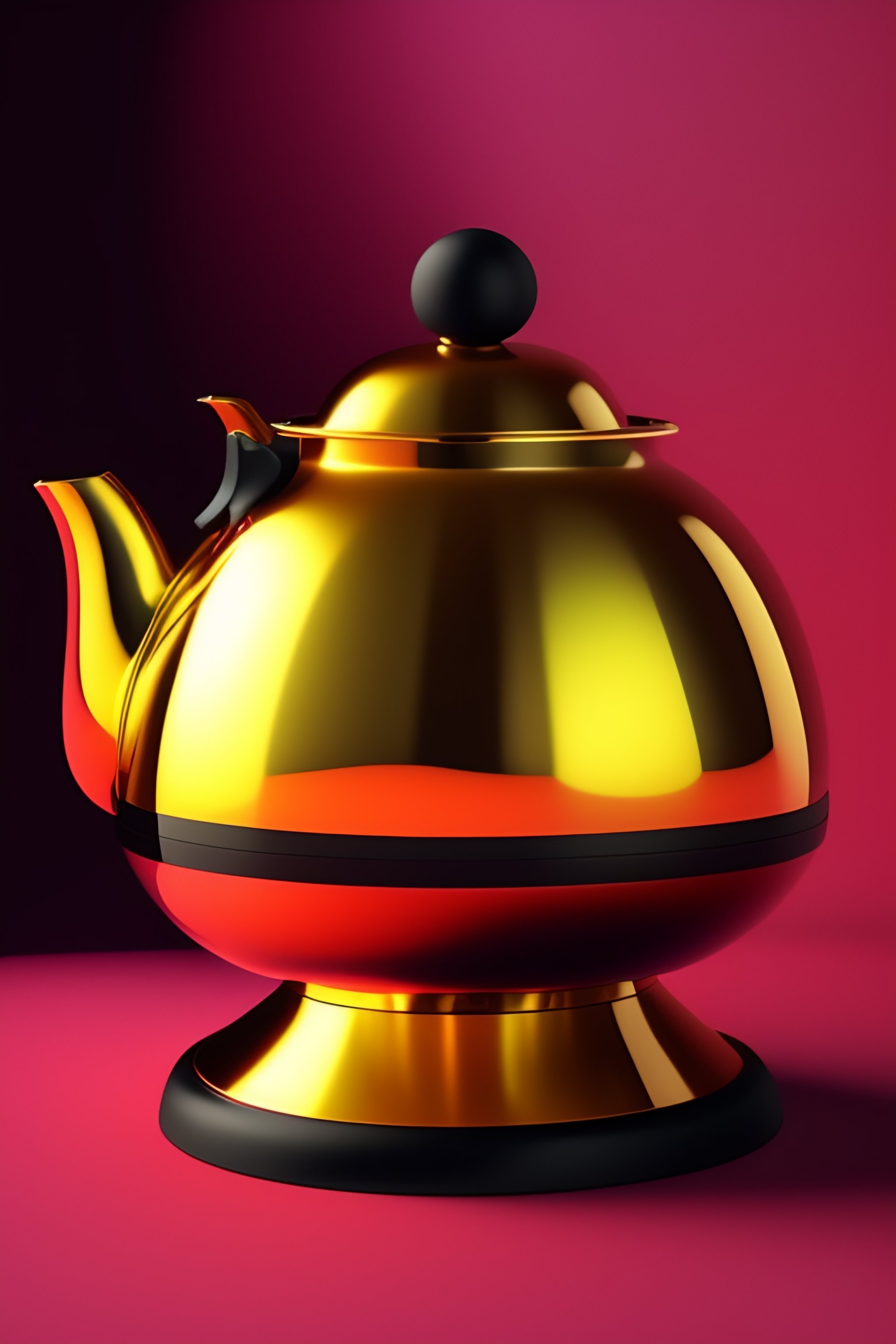 Lexica - A teapot but it's a helmet with a snout, in the style of 90s ...
