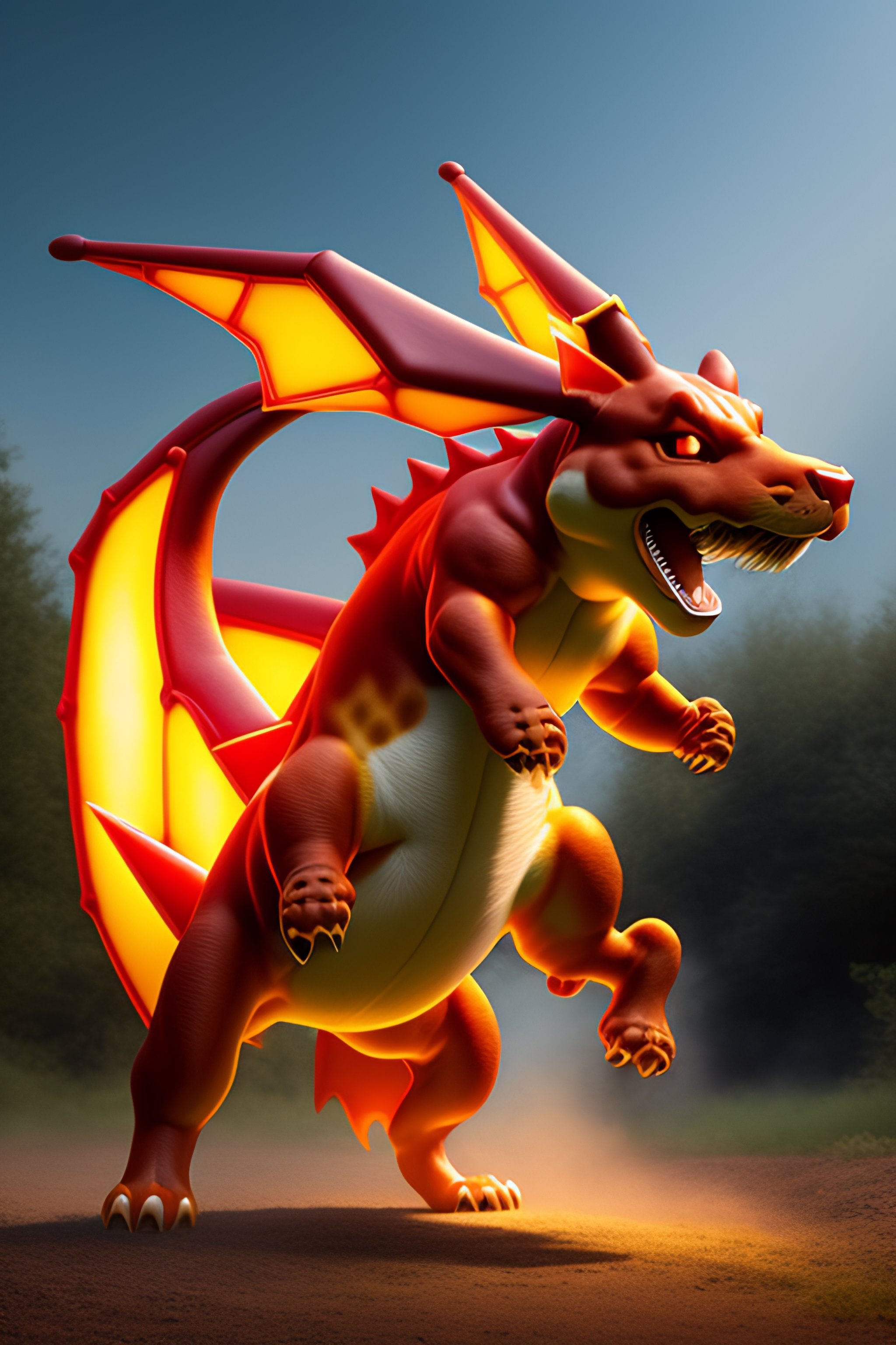 Charizard Real Life