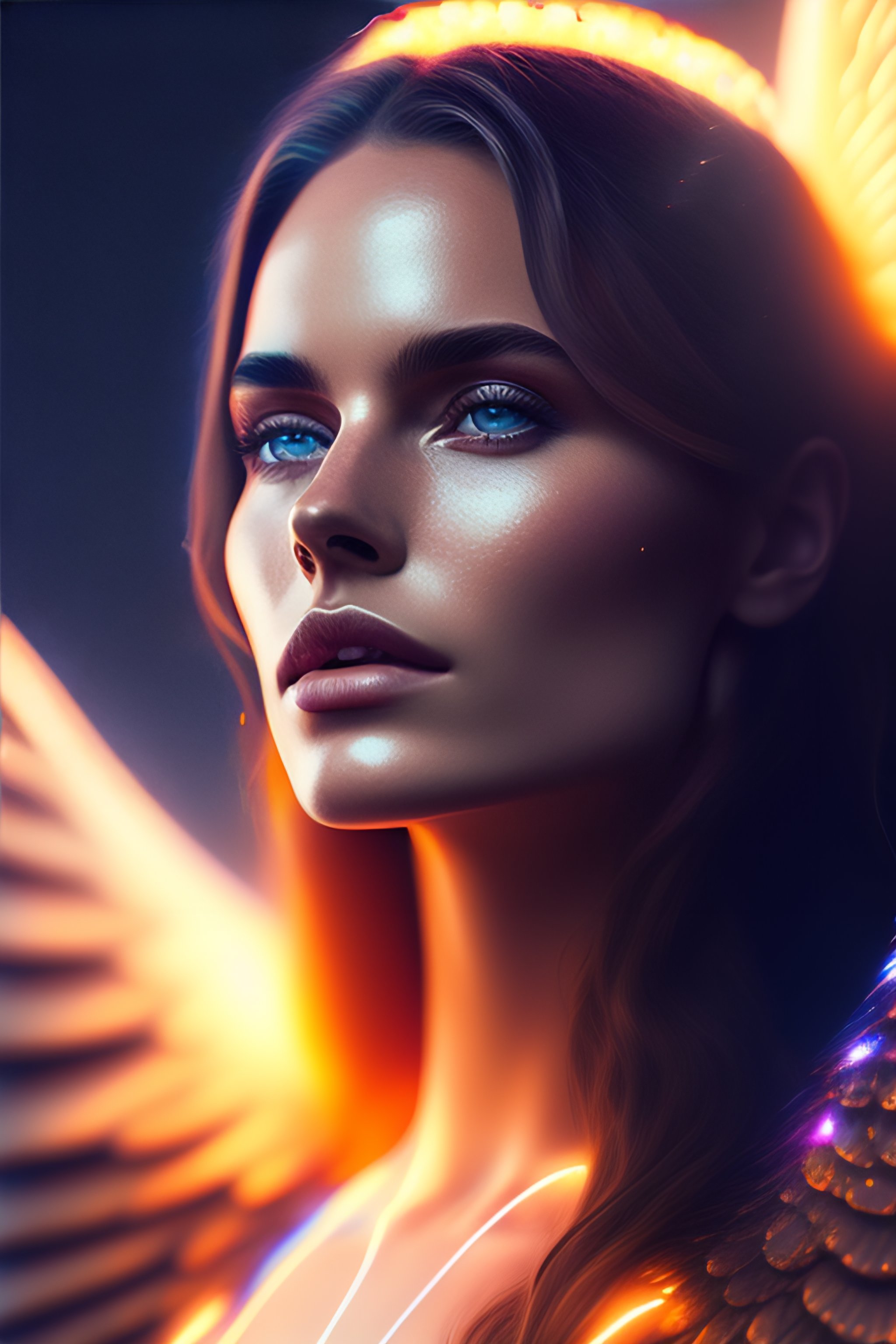 Lexica - Portrait art of female angel, art by alessio albi 8 k ultra ...