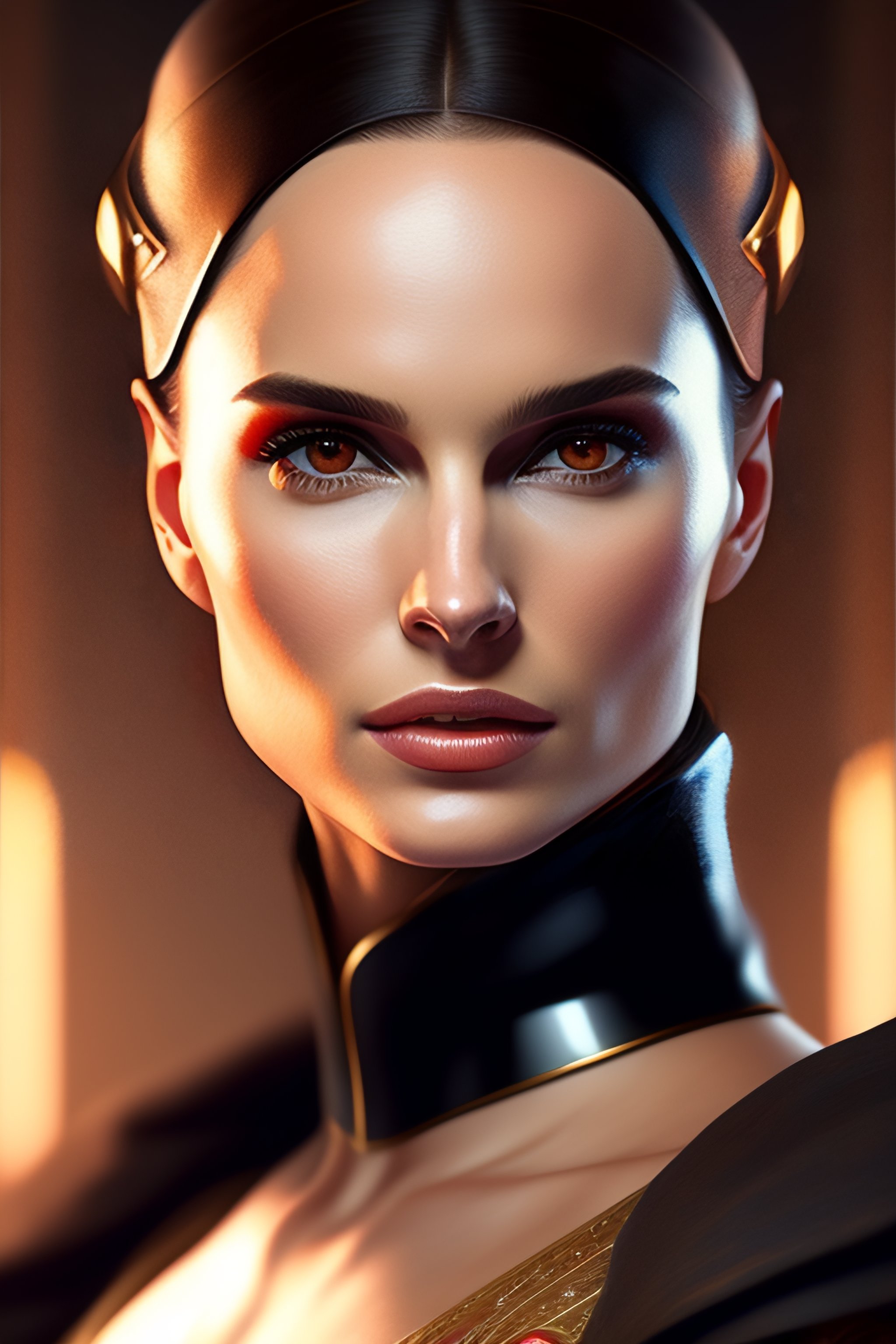 Lexica - Natalie portman as padme amidala, anatomy, bathed in light ...