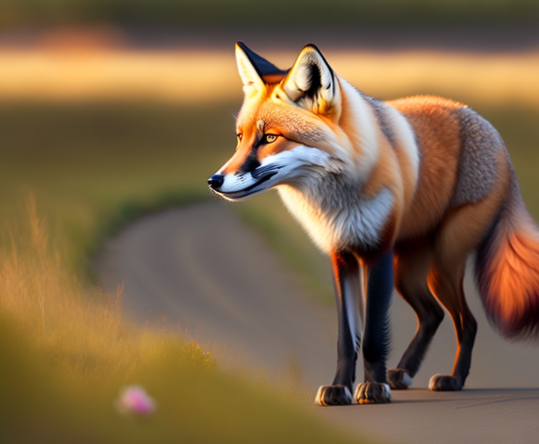 Lexica - Transition to a serene scene where Fox limps away from the ...