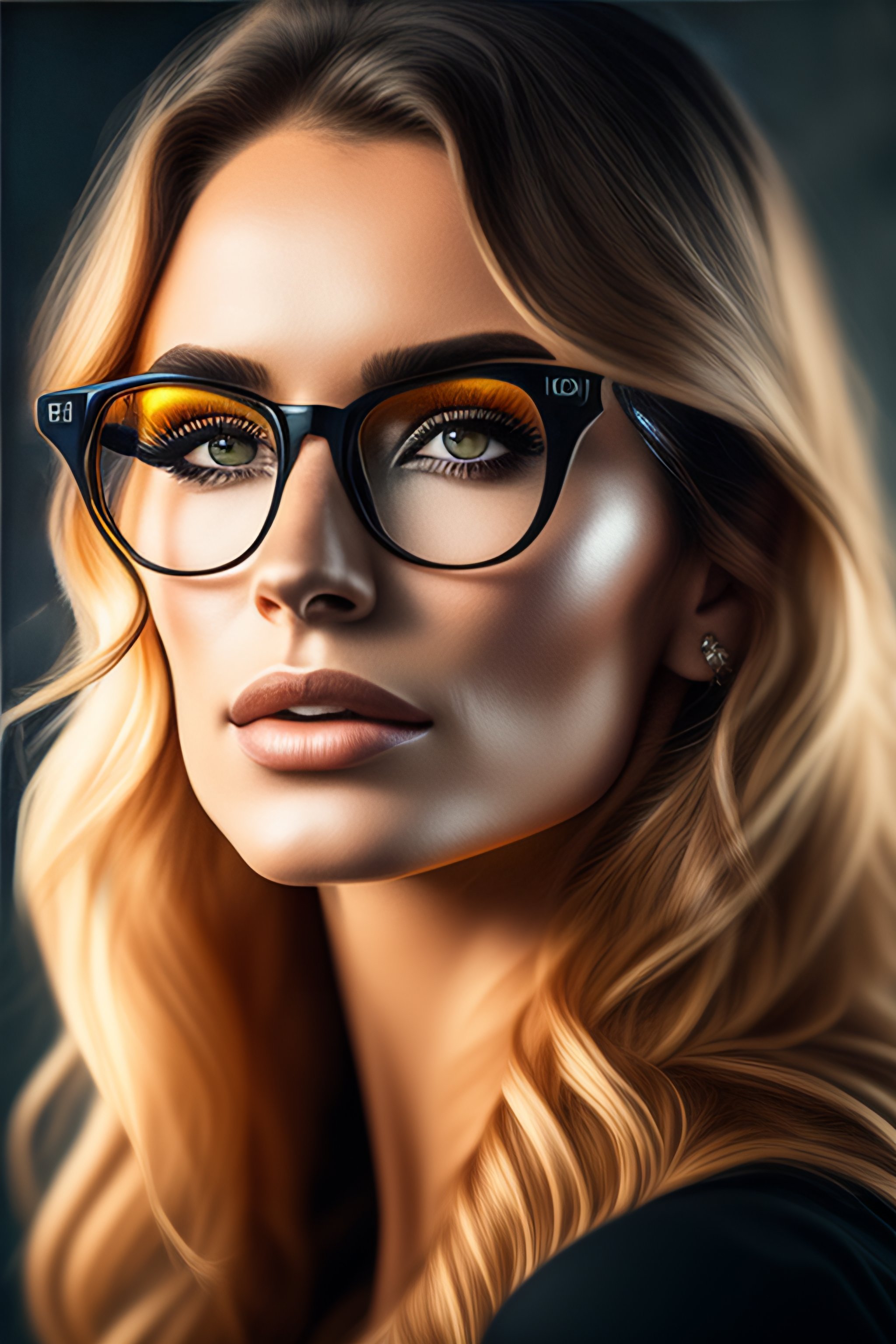 Lexica - Protrait of a woman face 8k 35mm eyes focus matte painting ...
