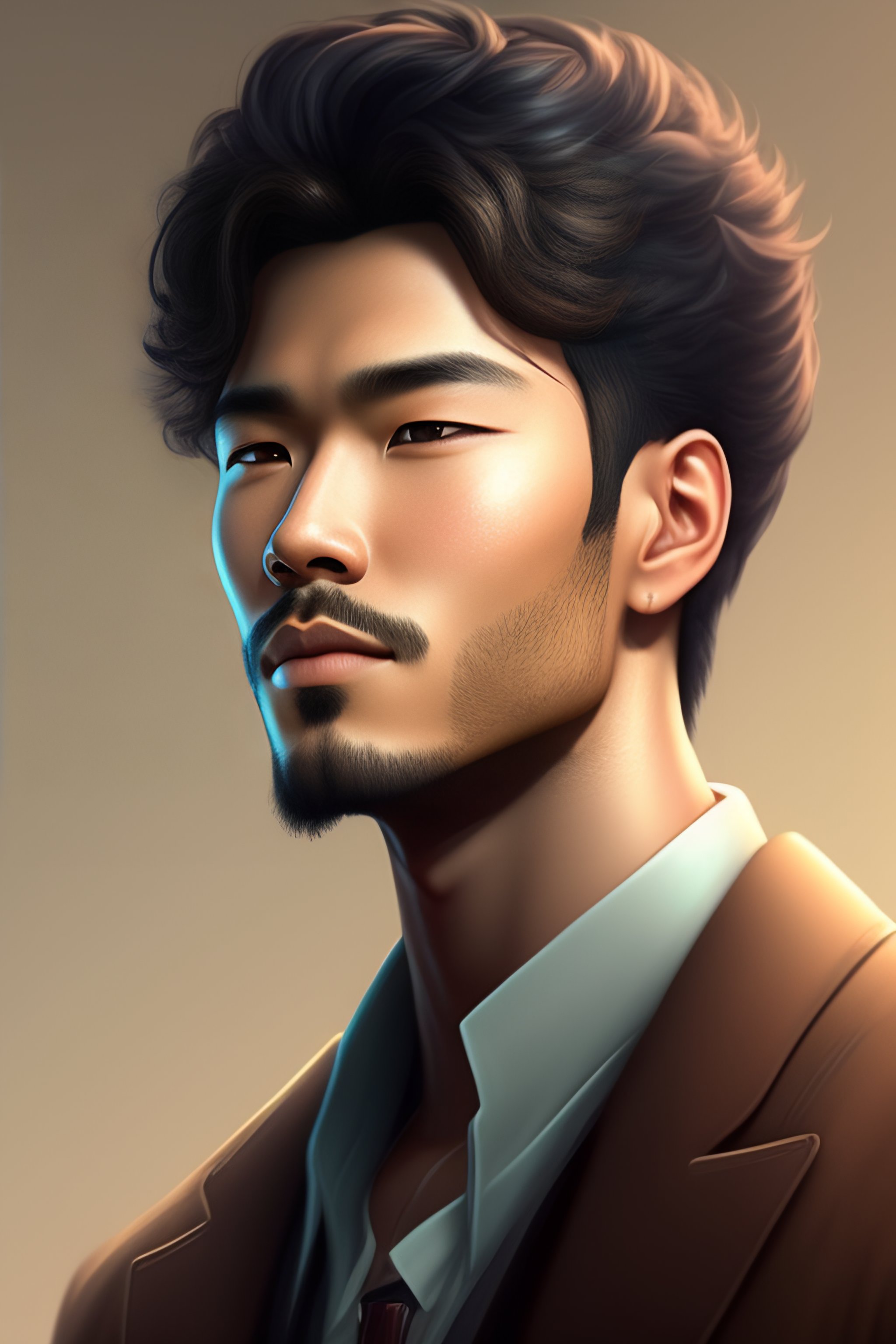 Lexica - Cute man, with small eyes, and not very marked face, detailed ...