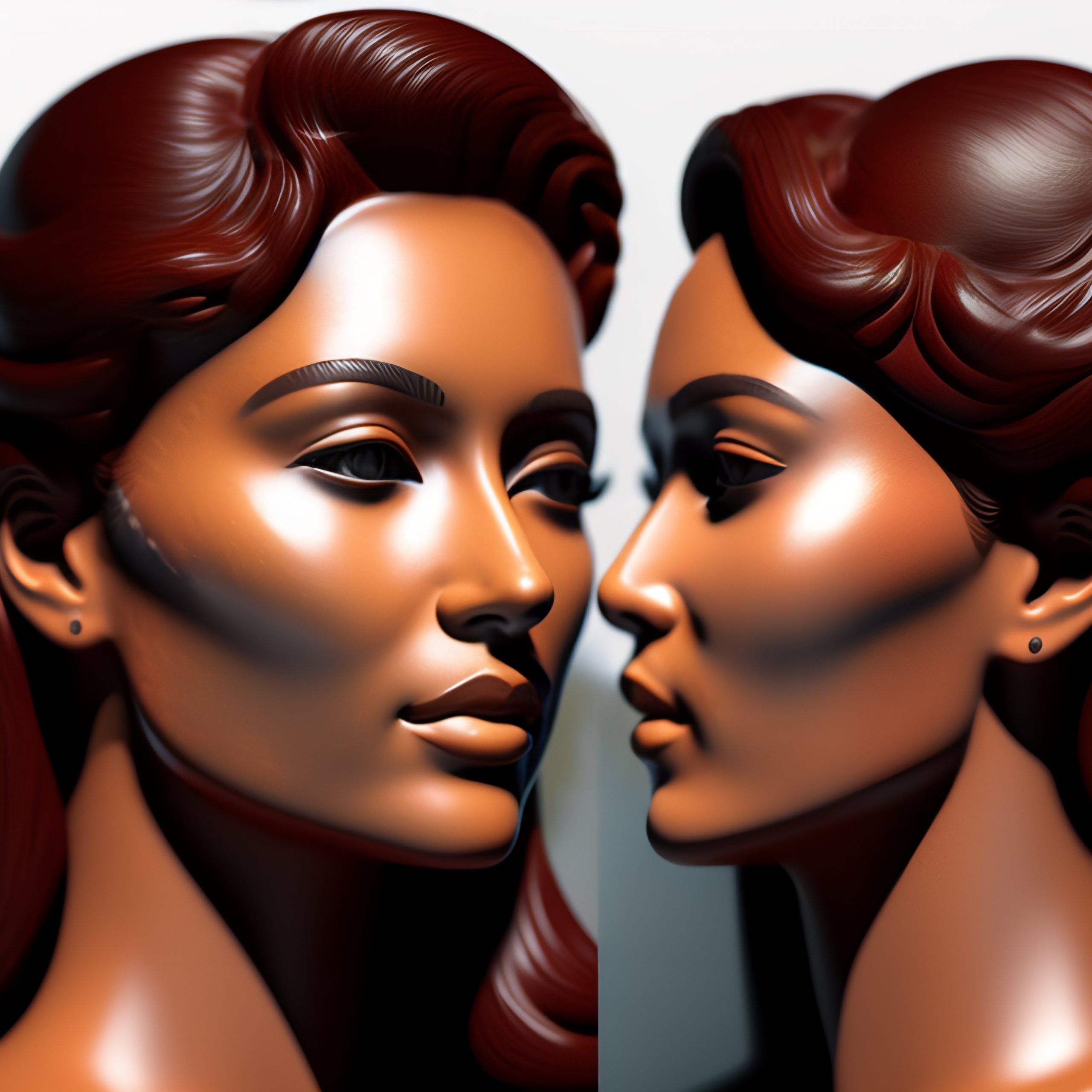 Lexica - 3d clay profile realistic