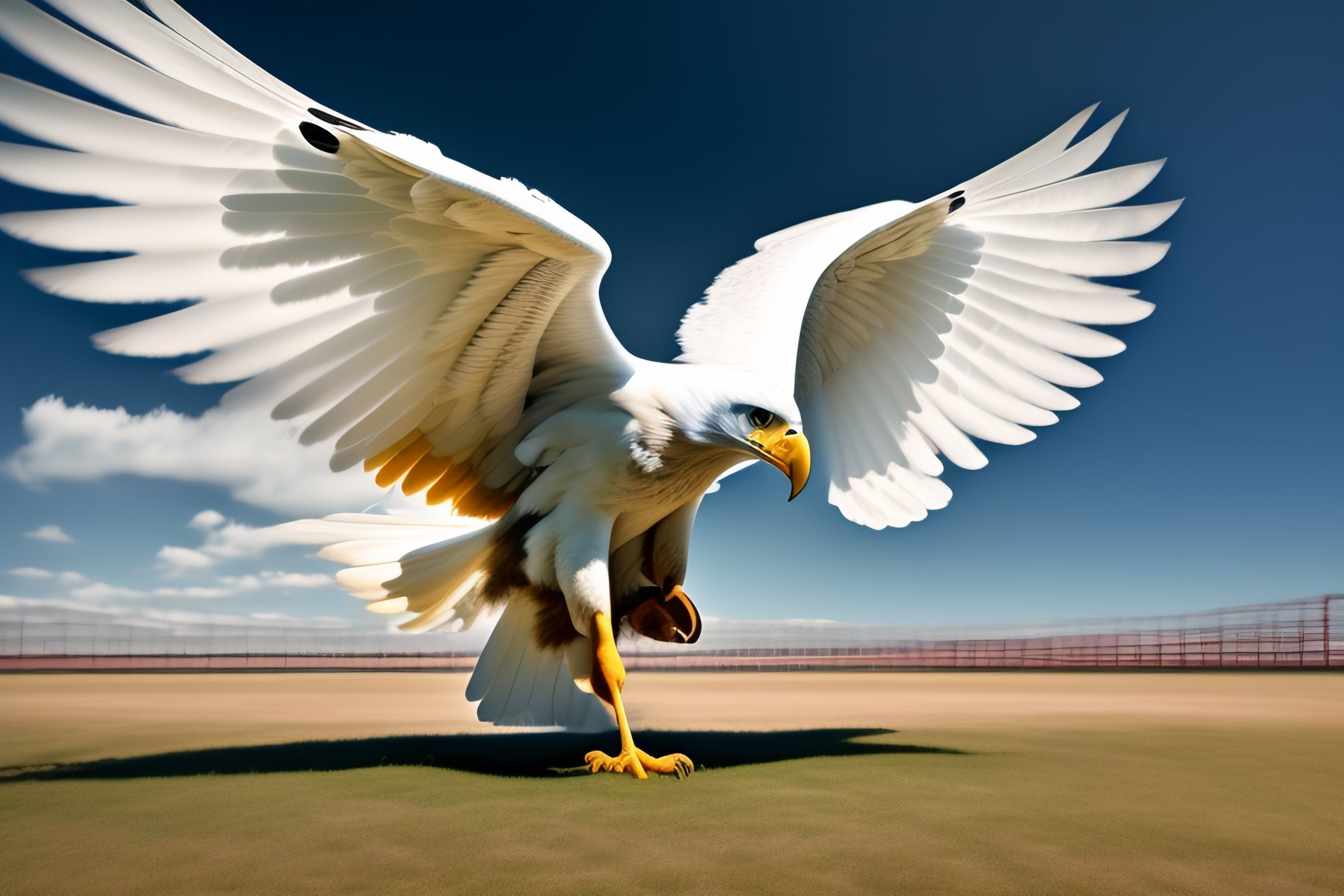 Lexica - GAINT WHITE EAGLE WING IN THE SKIES