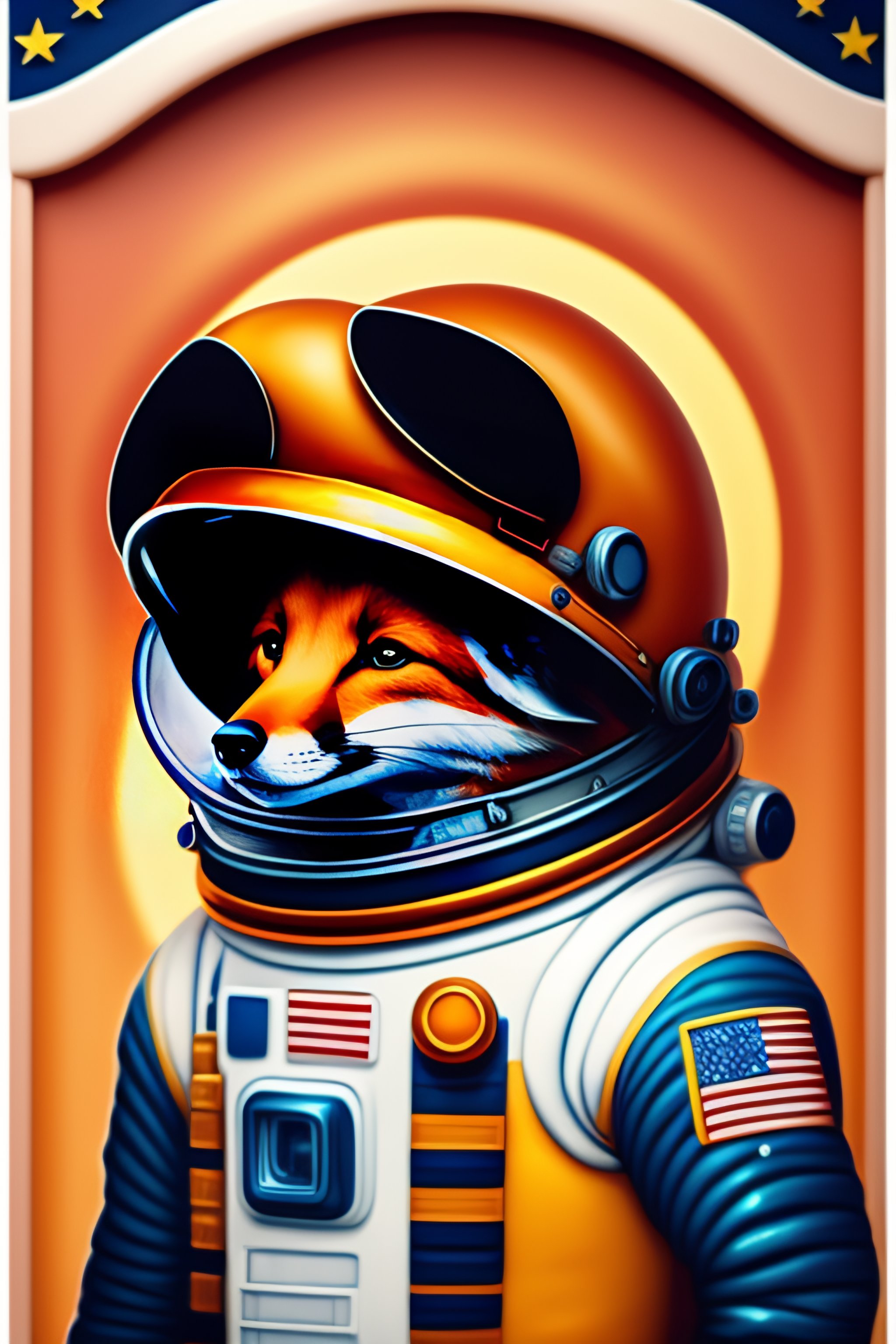 Astronaut Fox