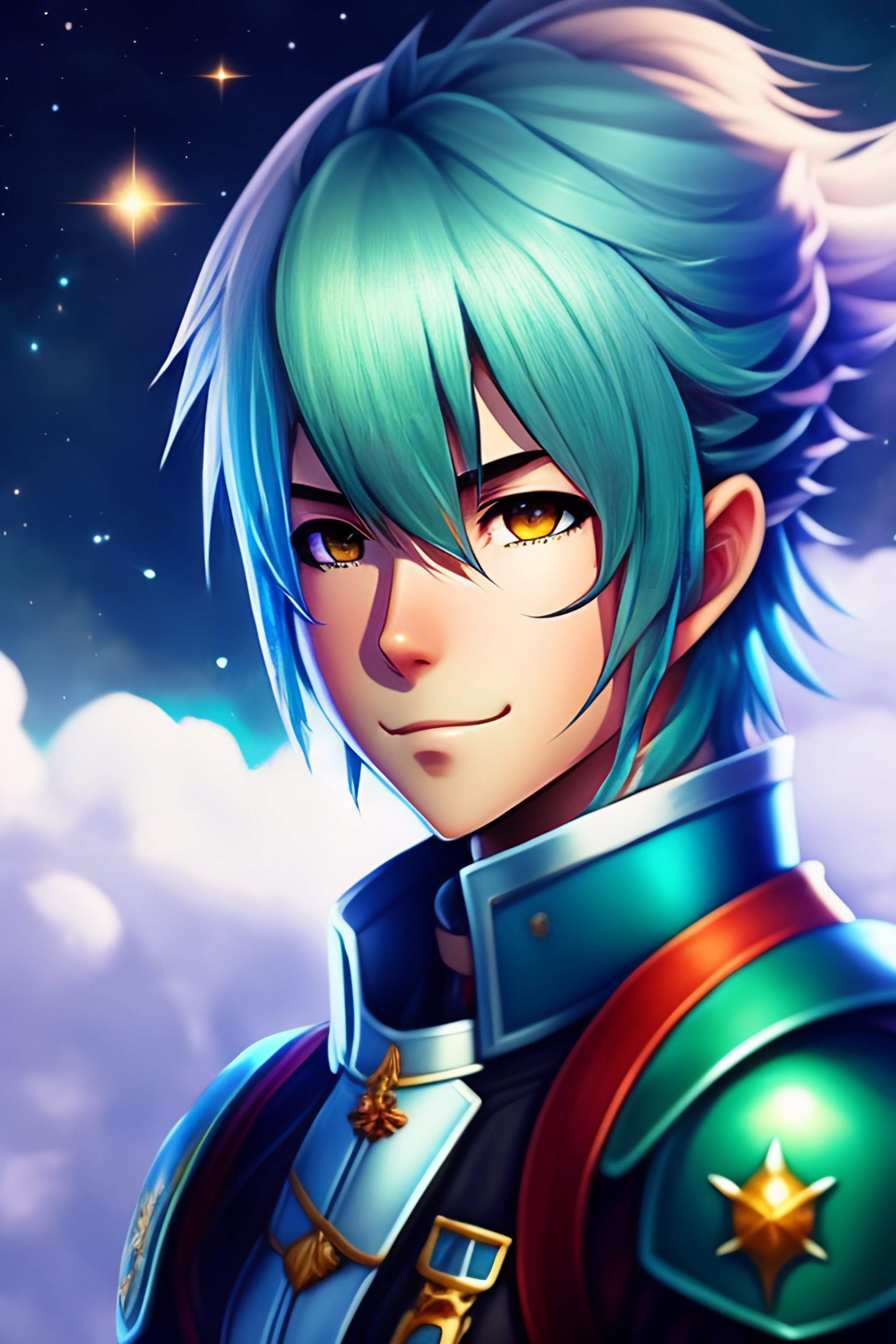 Lexica - Protrait, riku from kingdom hearts, sakimichan, grey hair ...