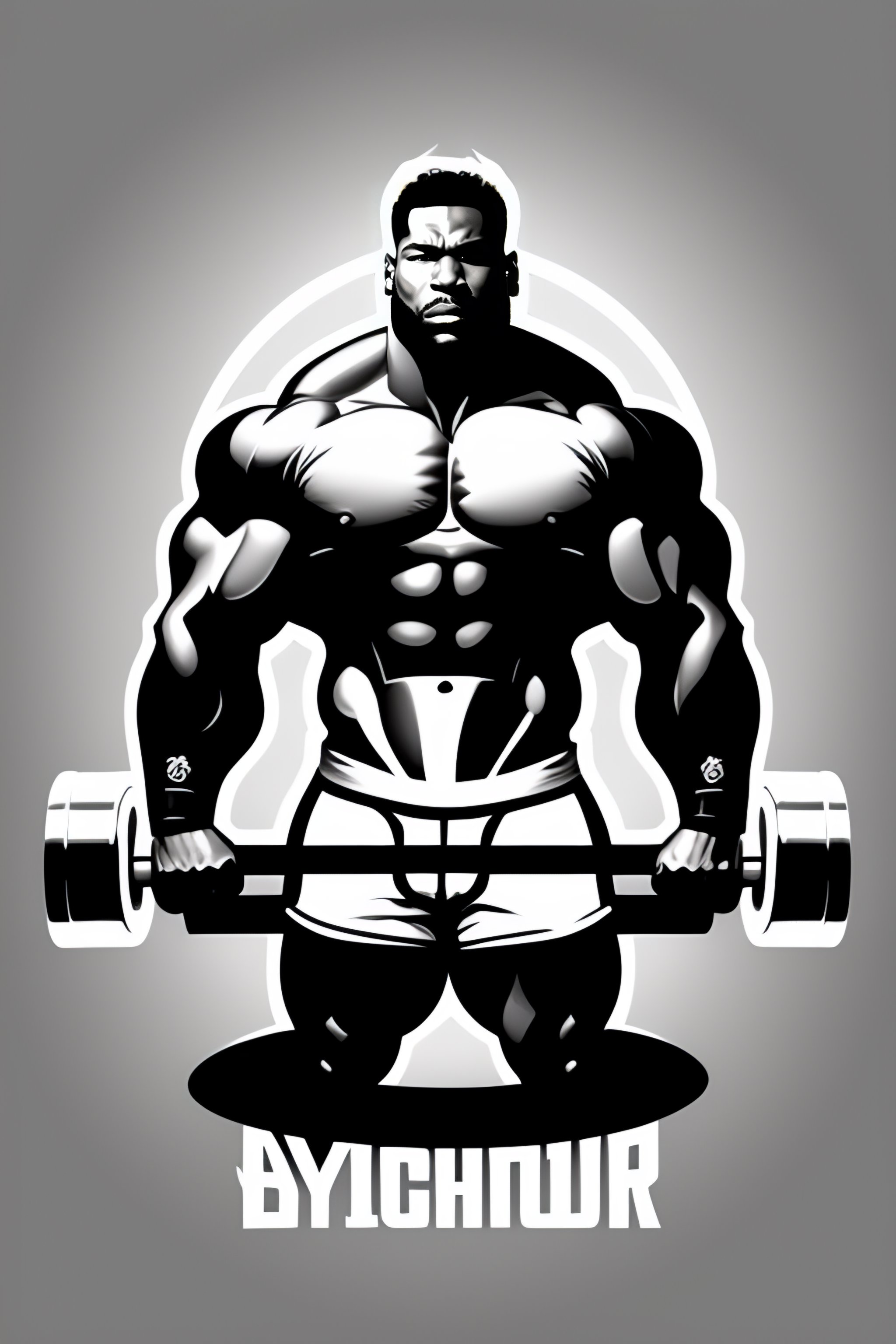 Lexica - A fierce-full muscular body builder bull lifting heavy dumb ...