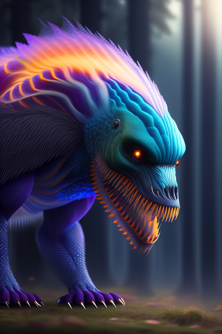 Lexica - A magical monster of immense power and mystique, with ...