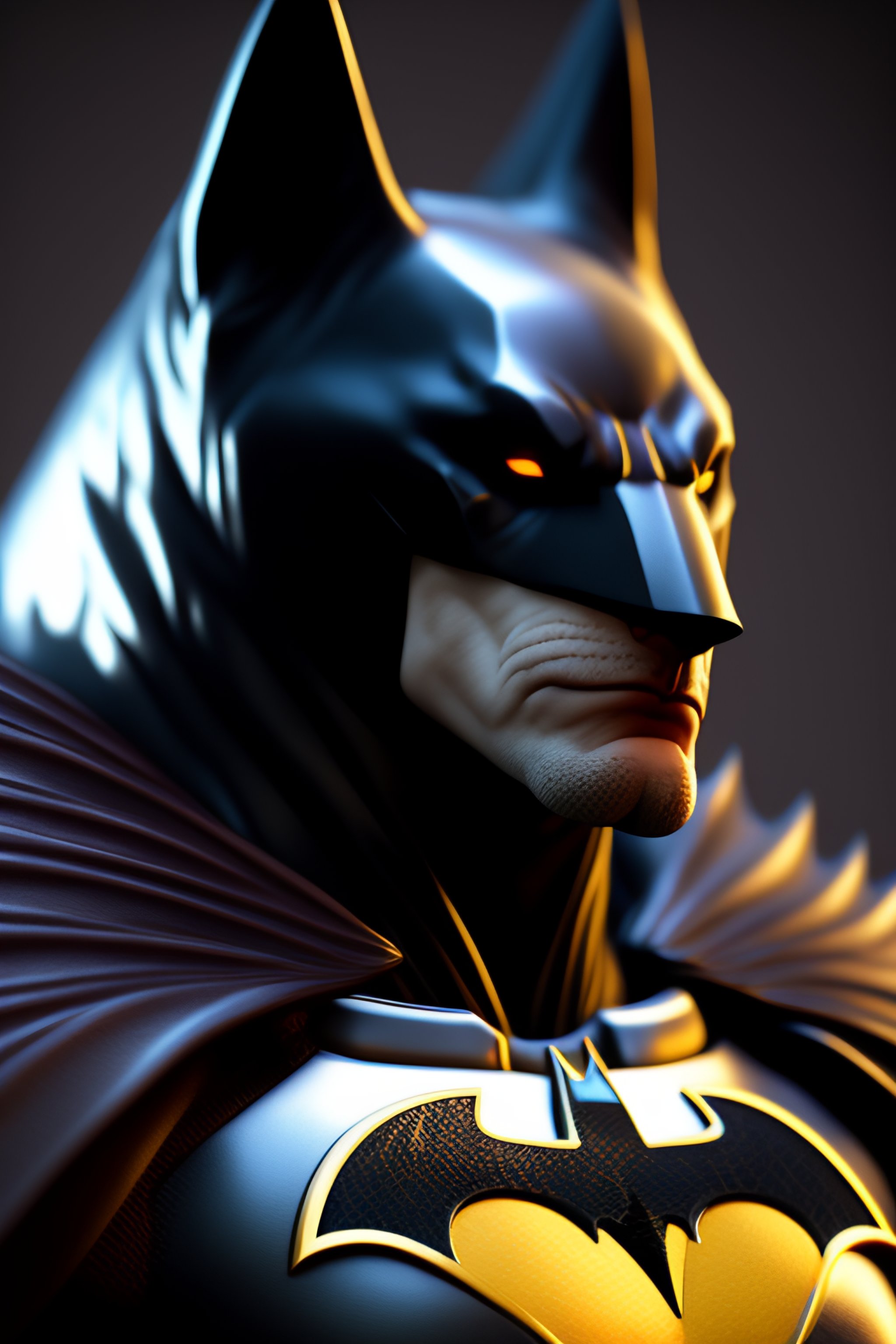 Lexica - Beautiful cg illustration Batman Wolf armor