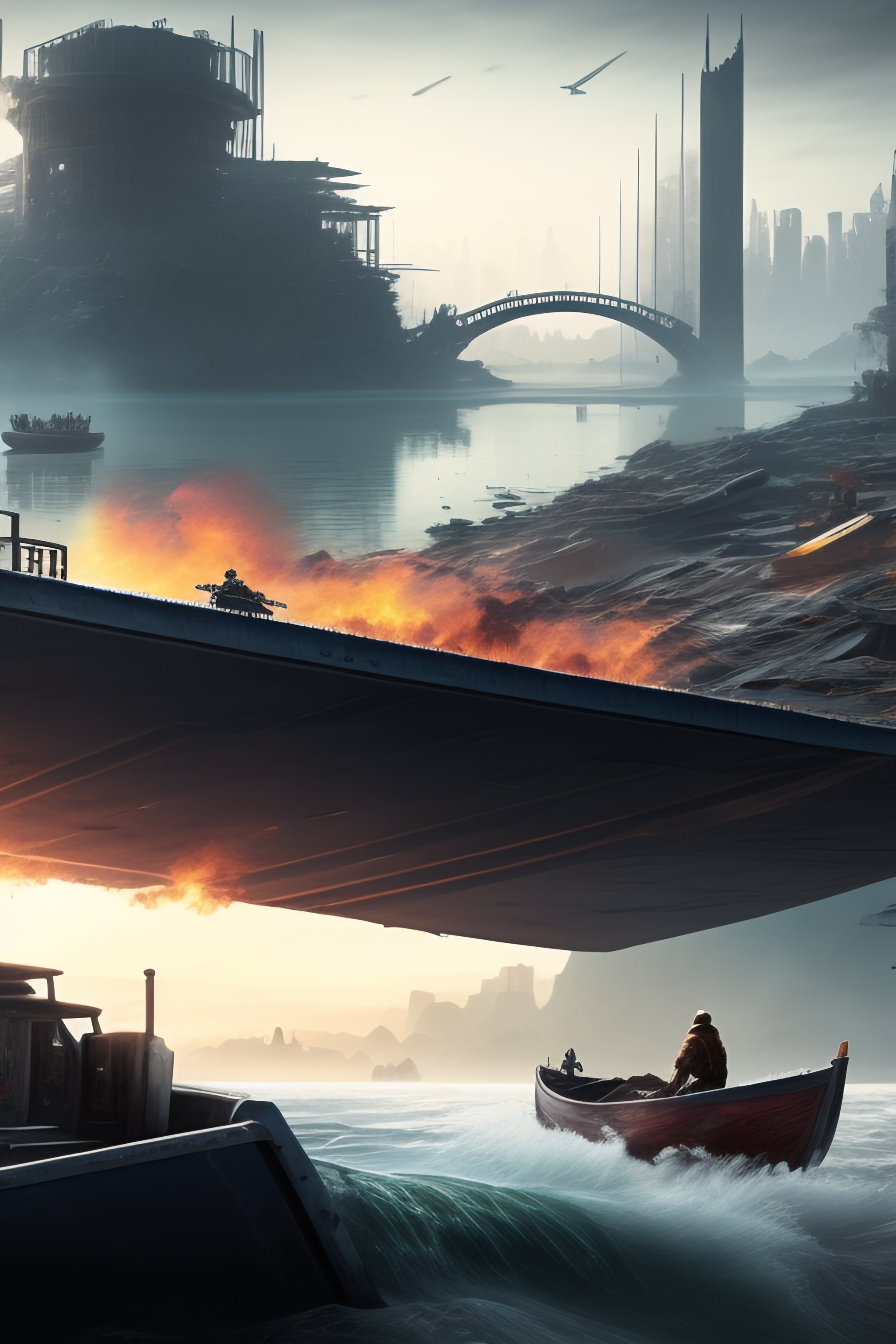 Lexica - Realistic post apocalyptic view of the main protagonist ...