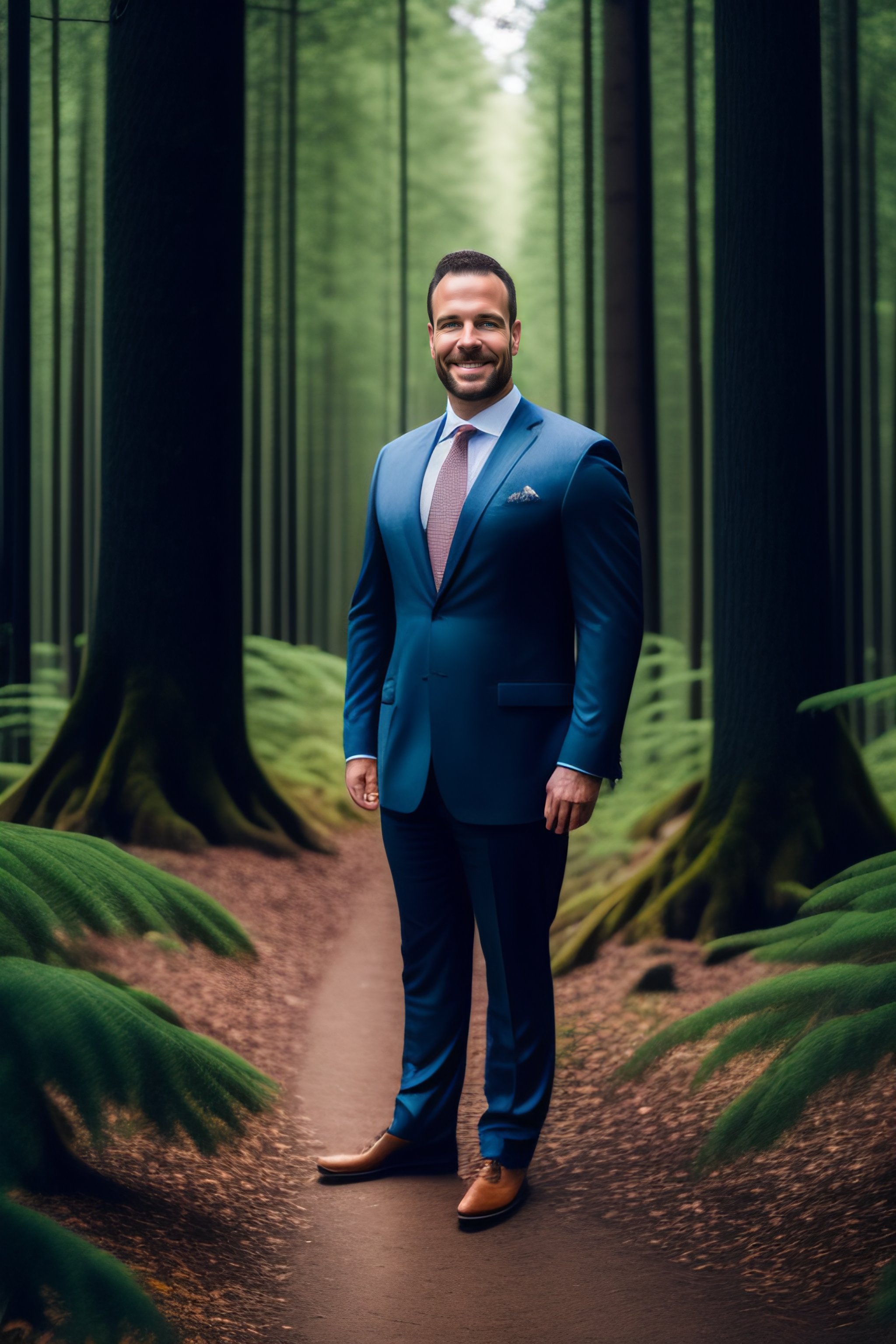 Lexica - Matt kelly, ceo of radical compliance, in a forest