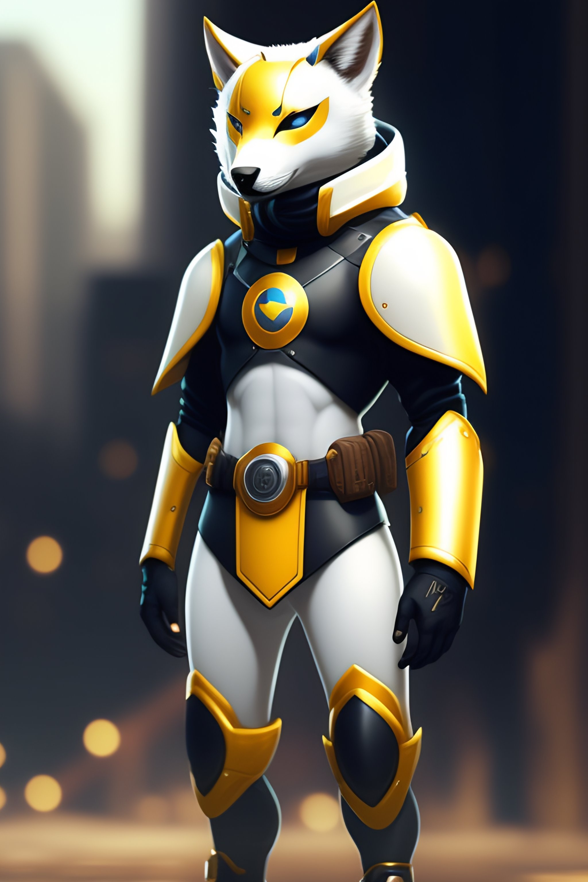 Lexica - Protogen fursona