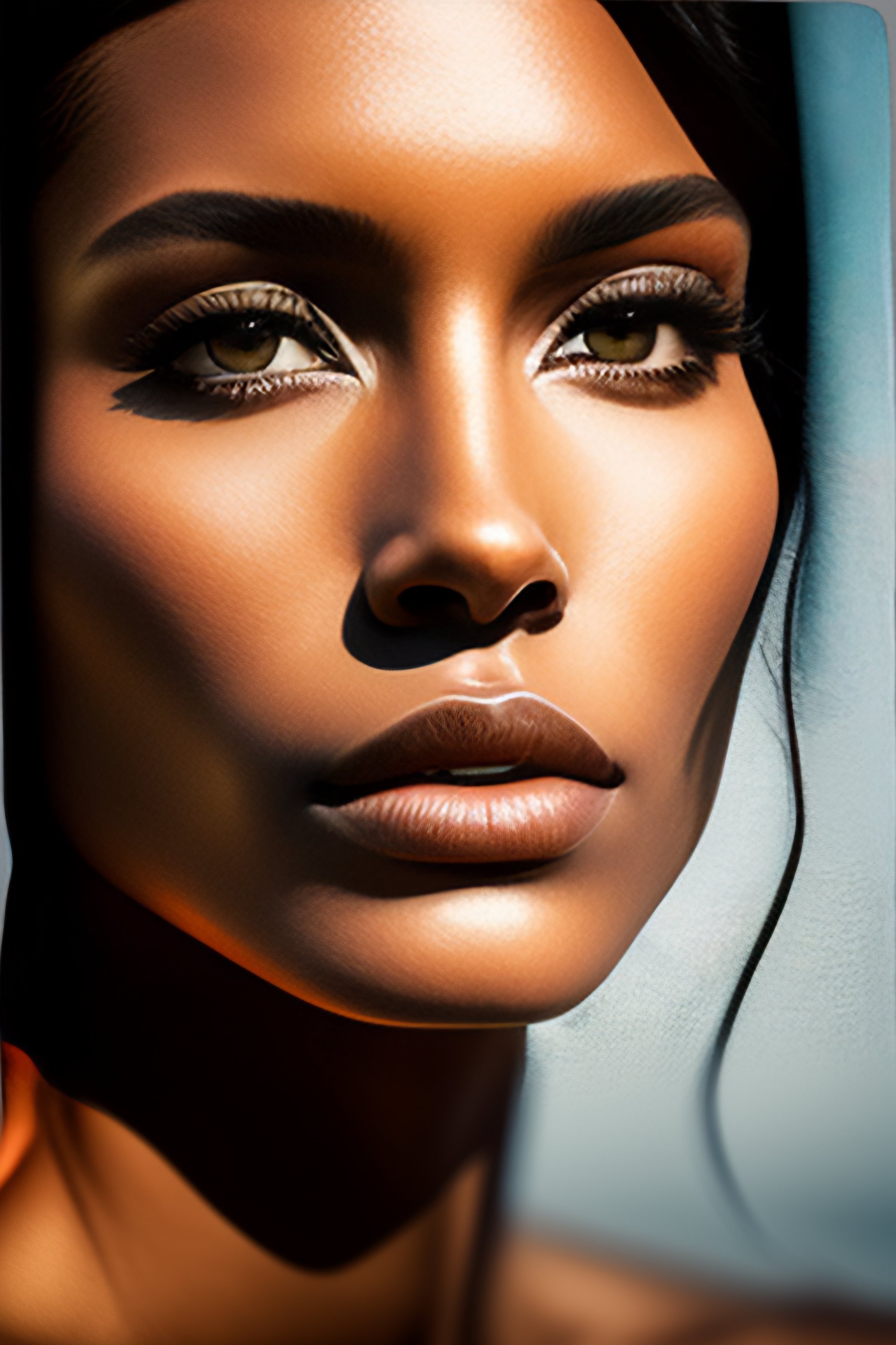 Lexica - Close-up photography of a face