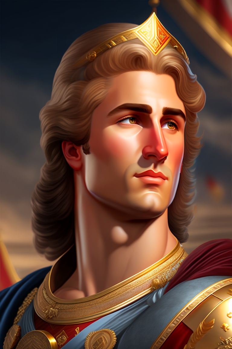 Lexica - A detailed and historically accurate portrait of Alexander the ...