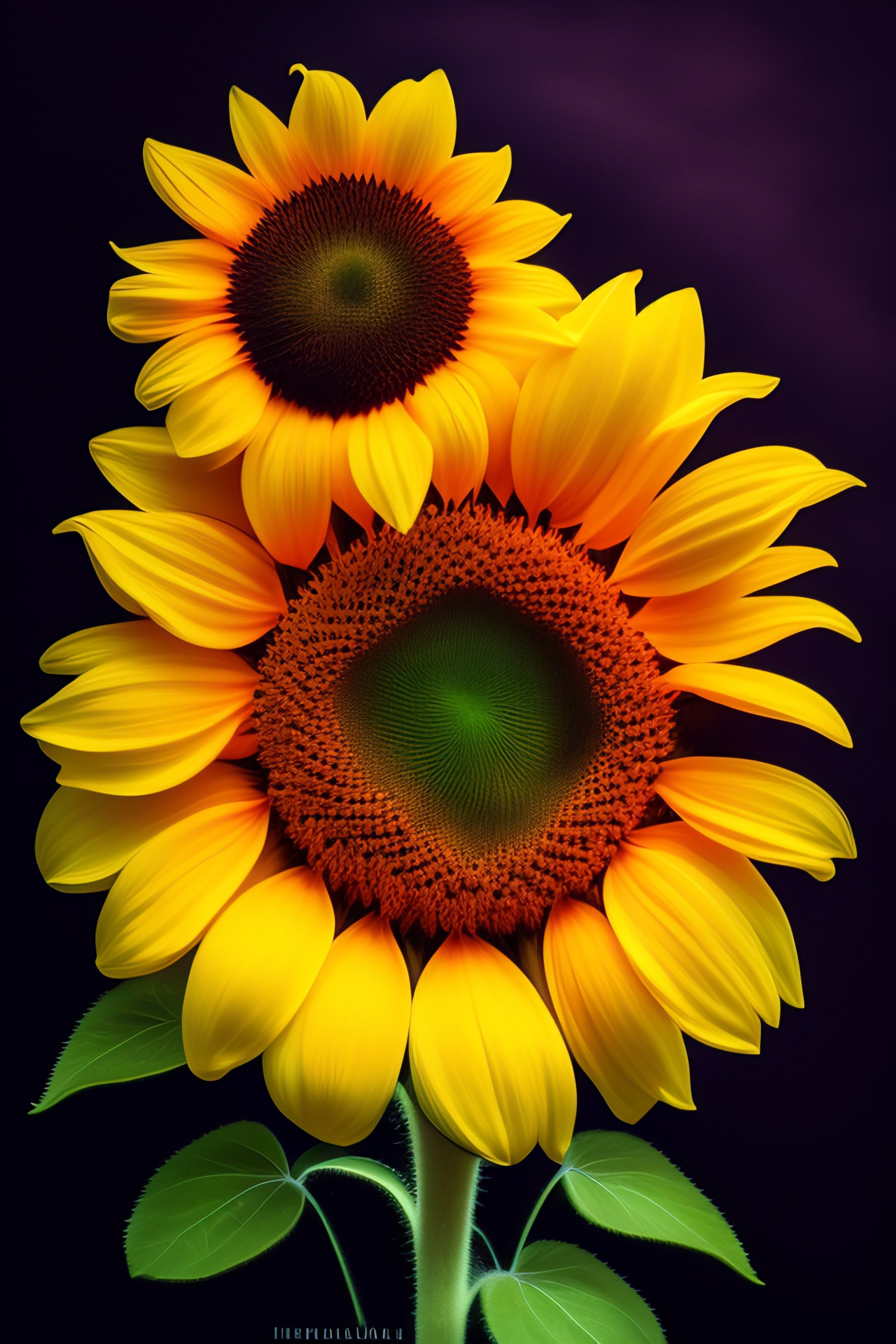 Lexica - A sunflower that suddently turned out into a monster flower ...