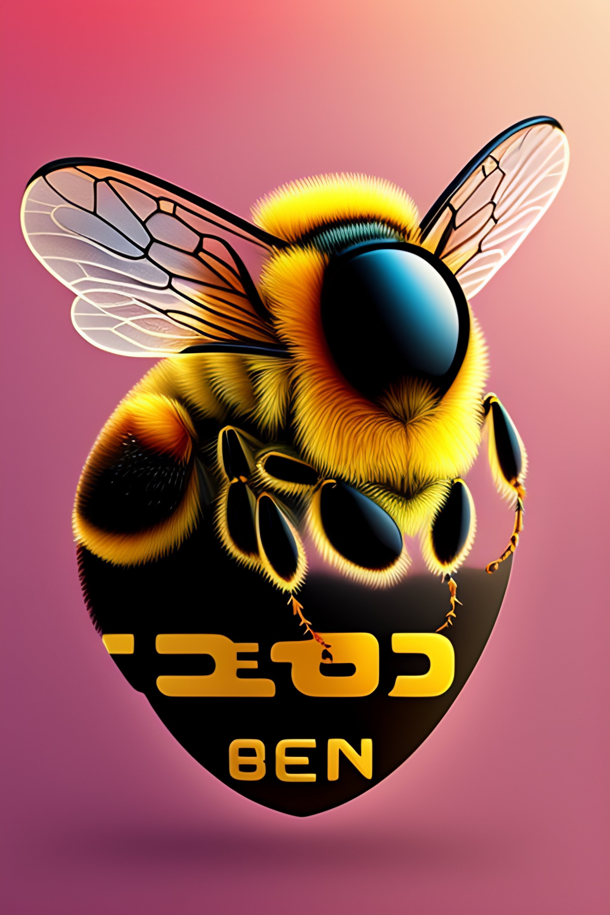 Lexica - Bee in the logo