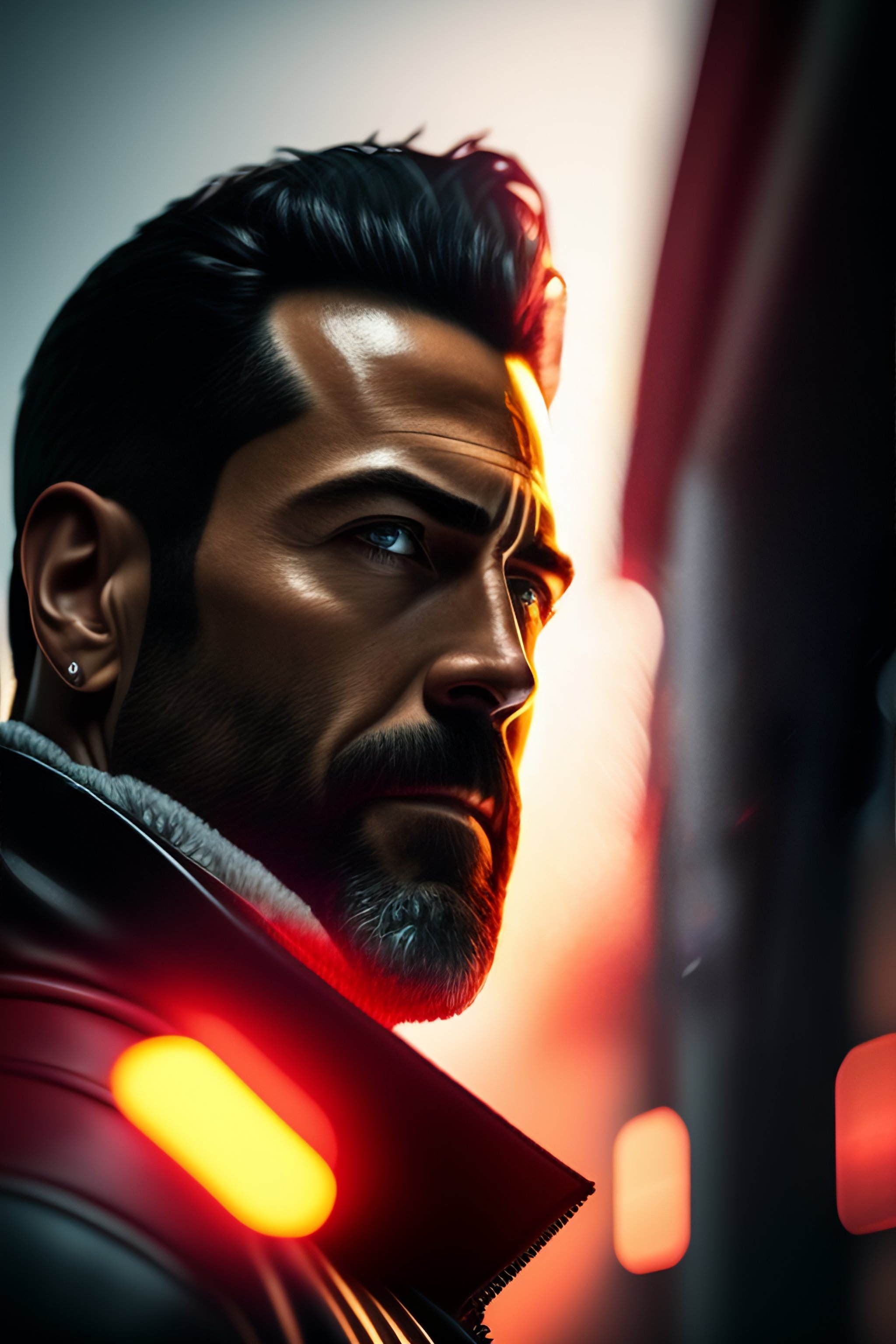 Lexica - Portrait art of negan walking dead, 8 k ultra realistic, lens ...