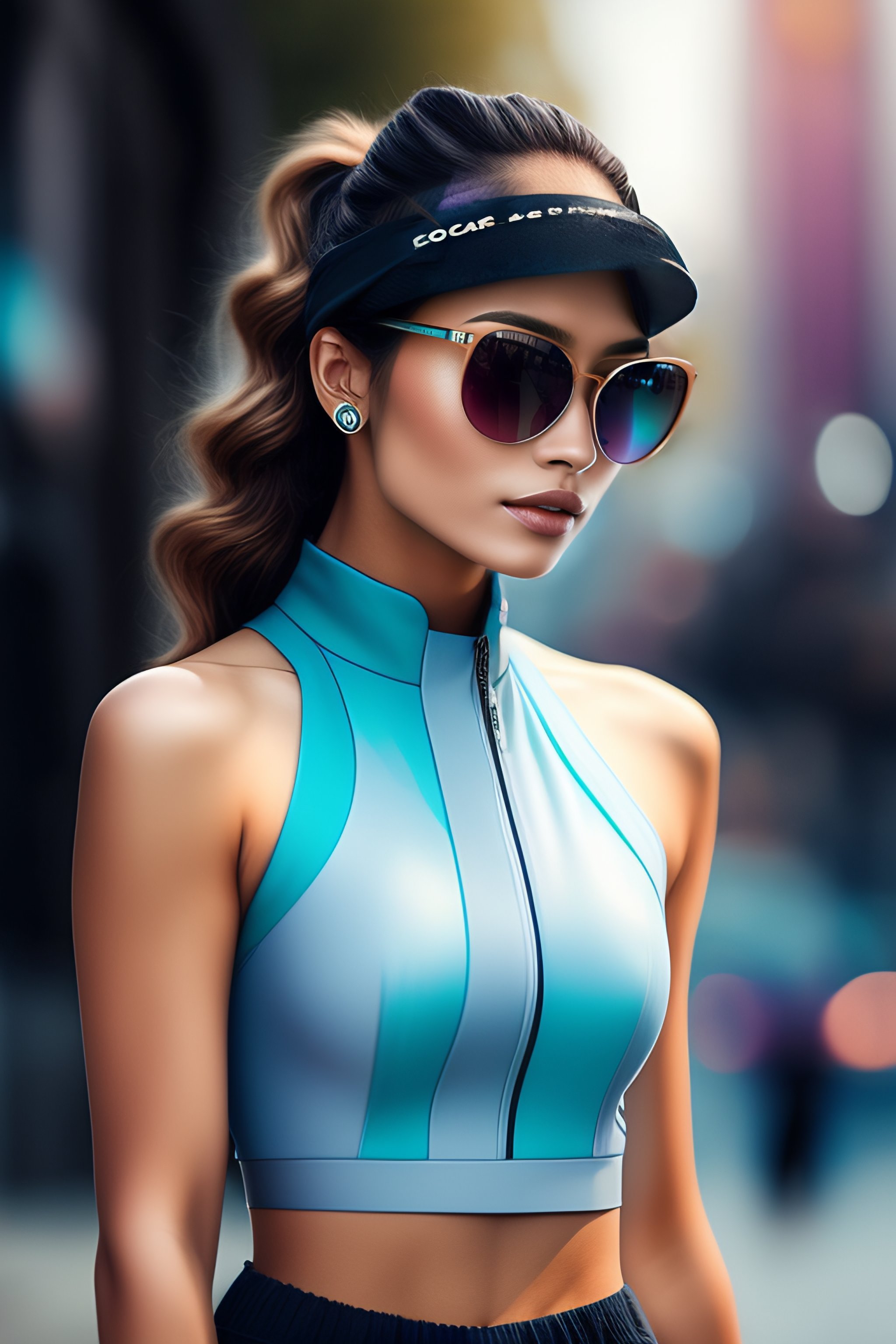 Lexica Girl Wear Glass