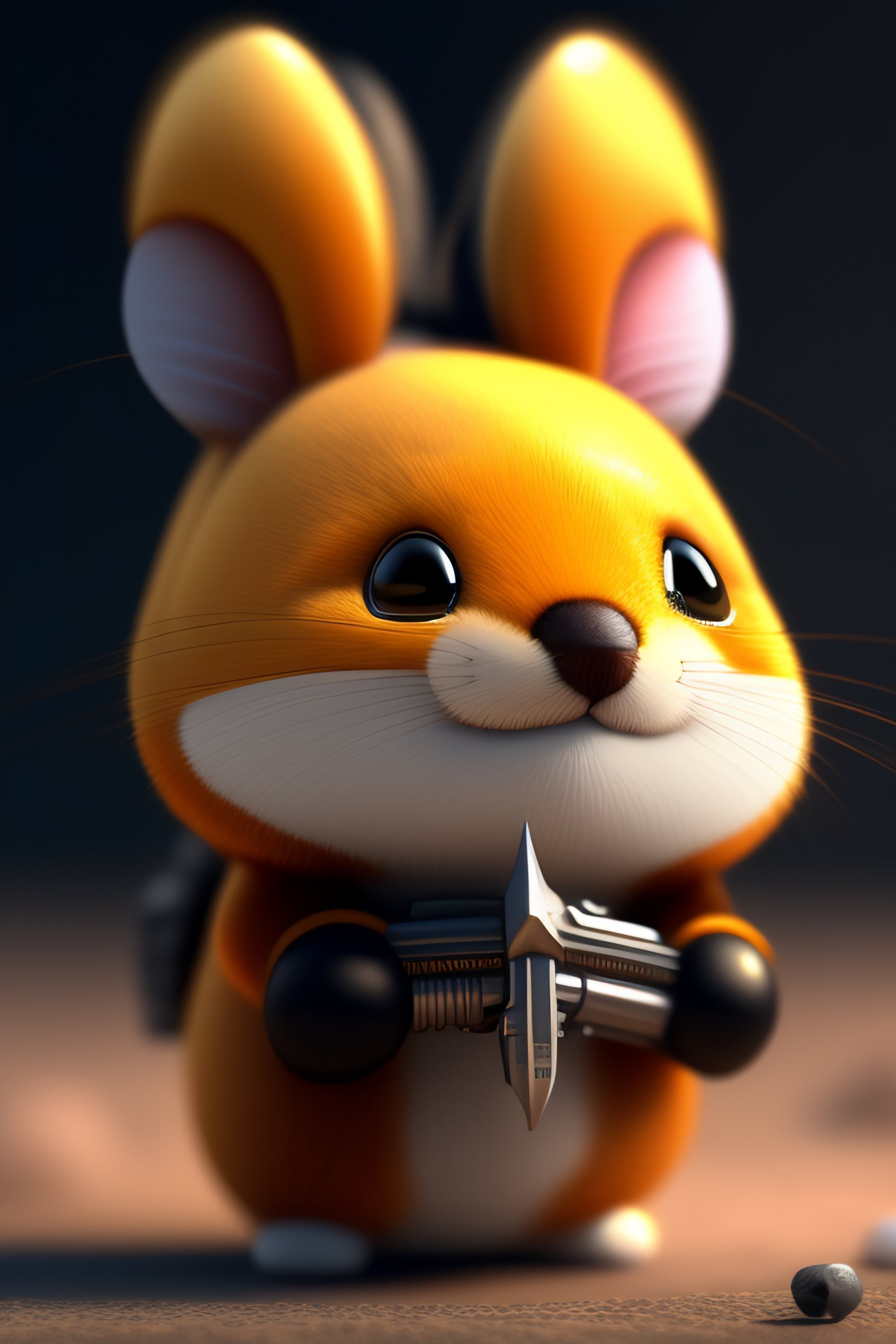 Lexica - Battle mice, cute cuddly, weapons, high detail, 8k resolution