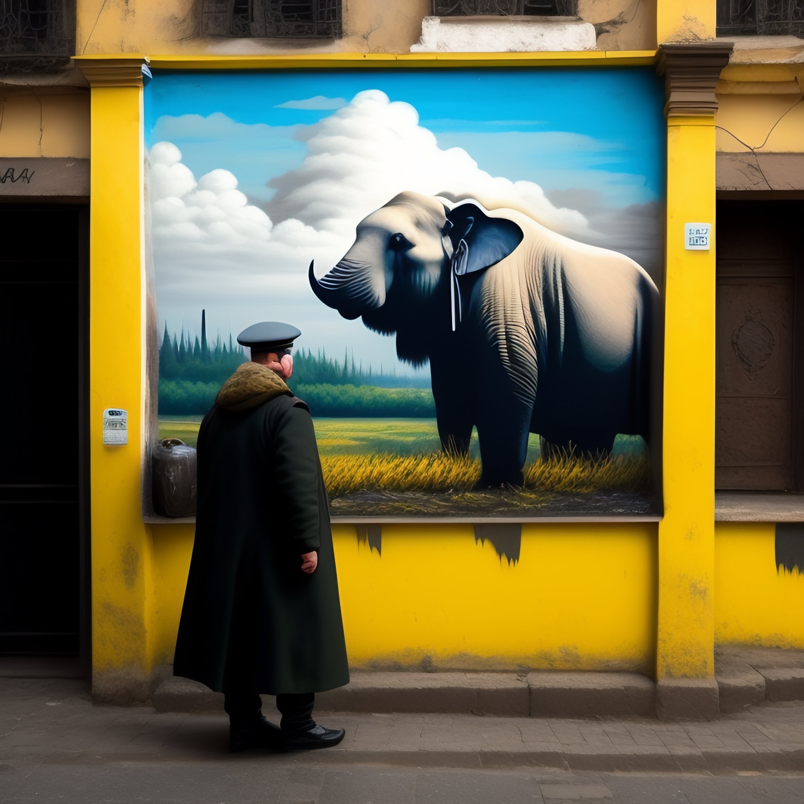 Lexica - Banksy ukraine glory against putin