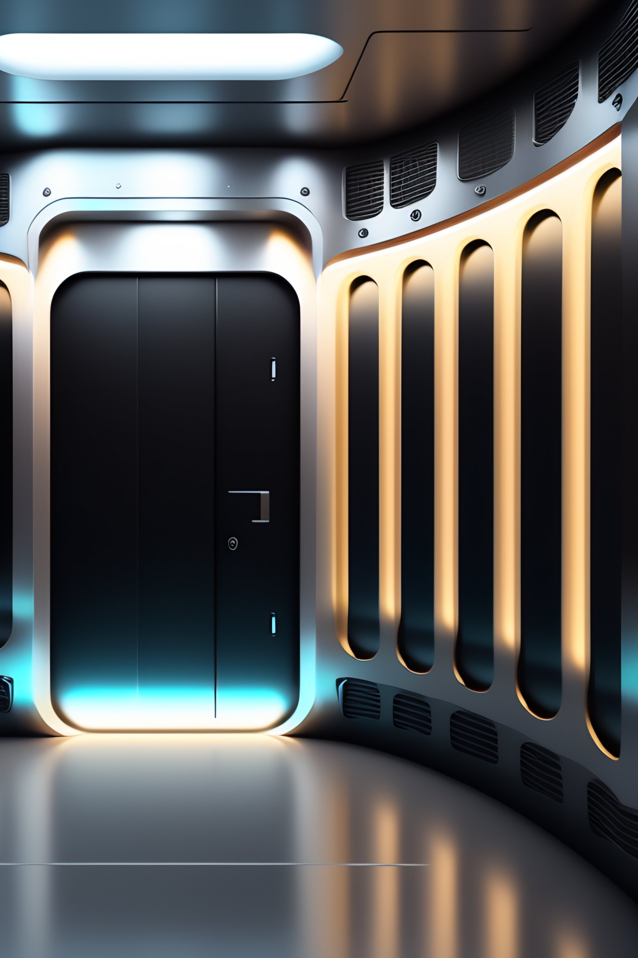 Space Door Texture