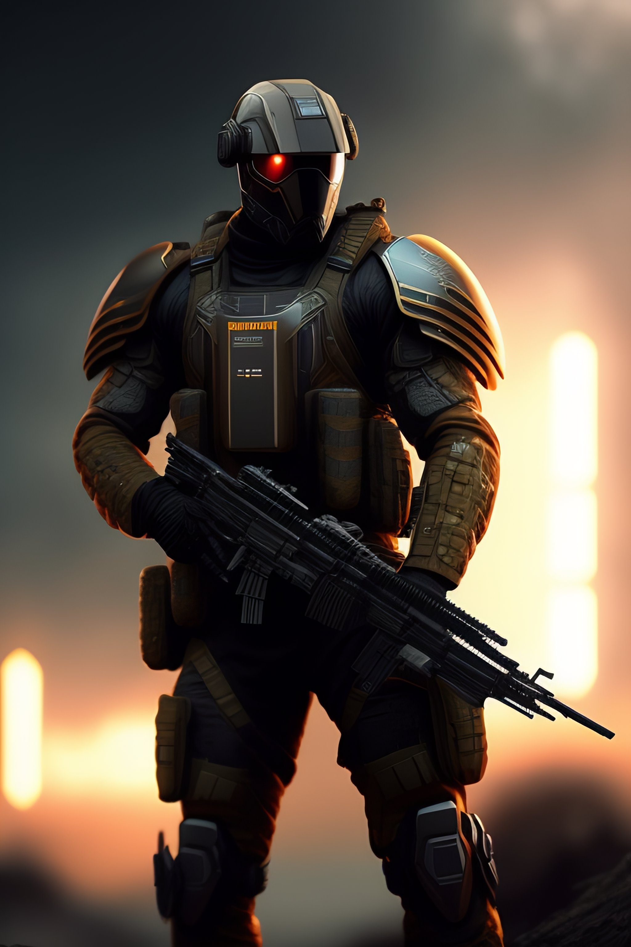 Lexica - Cybernetic soldier,sci-fi soldier, military technology ...