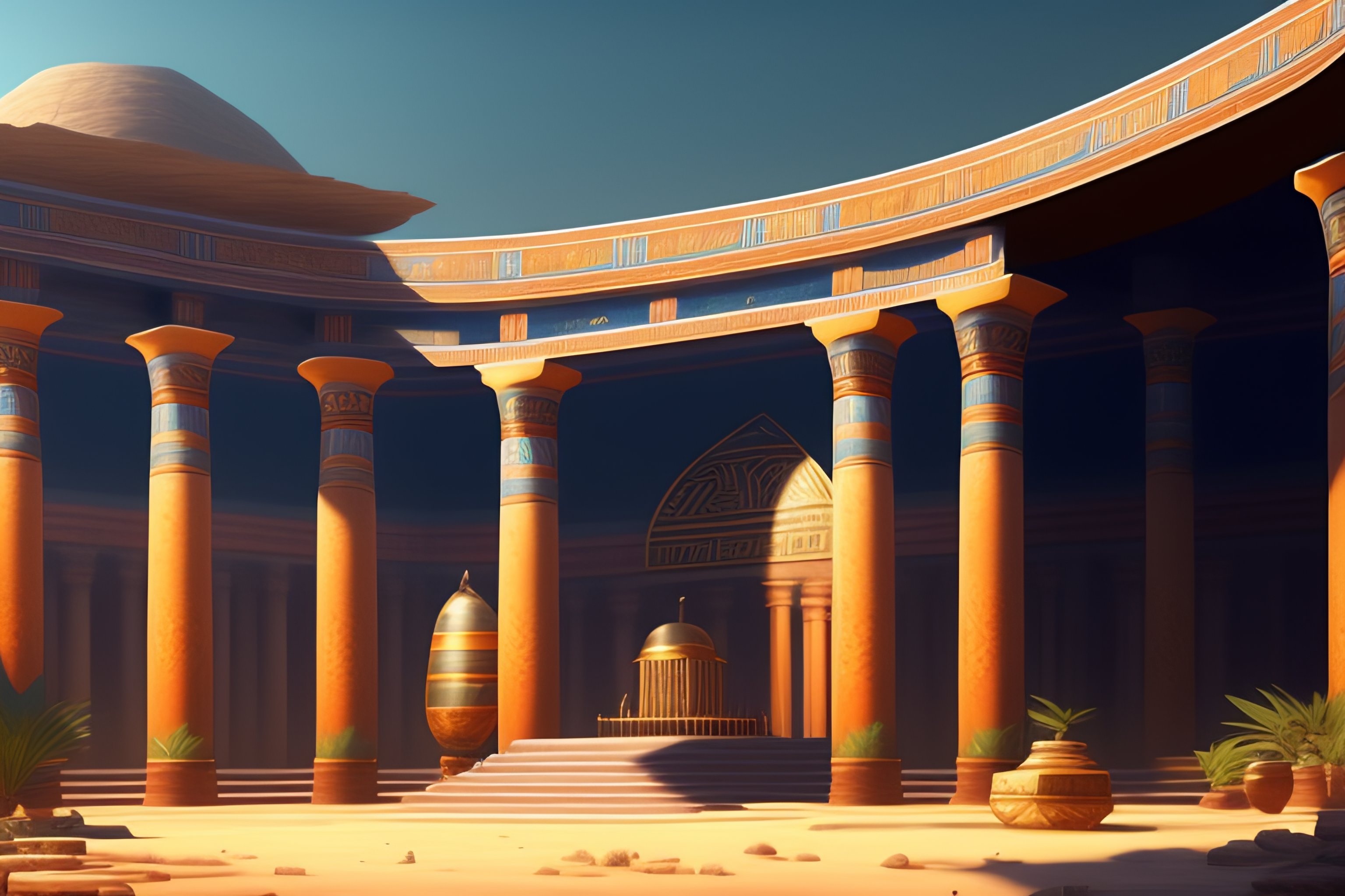 Lexica - Ancient egyptians, pantheon of deities, system of rituals and ...