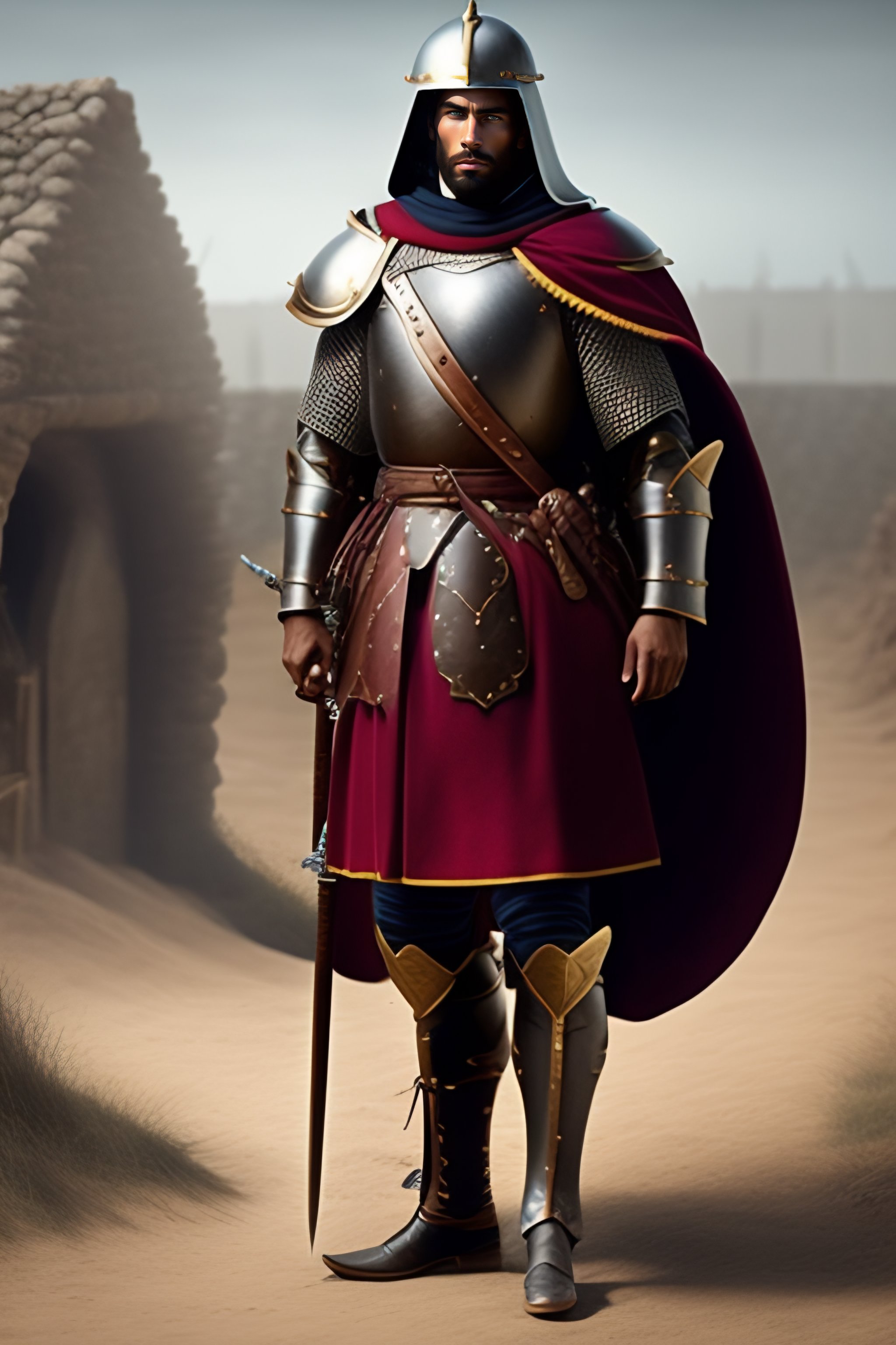 Lexica - Medieval soldiers with current weapons::realistic