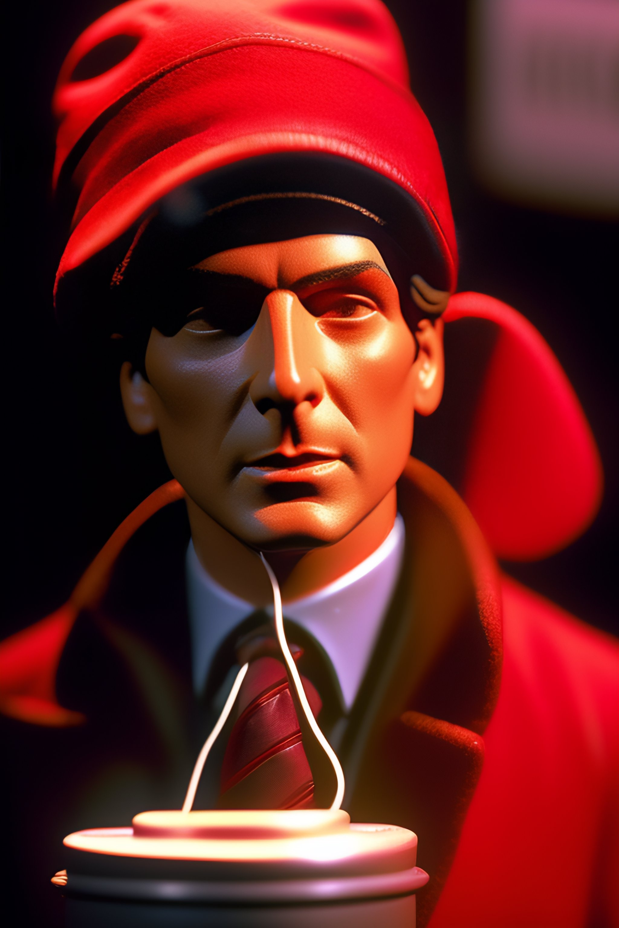 Lexica - (jim hanson) puppet with wires coming out. in a ...