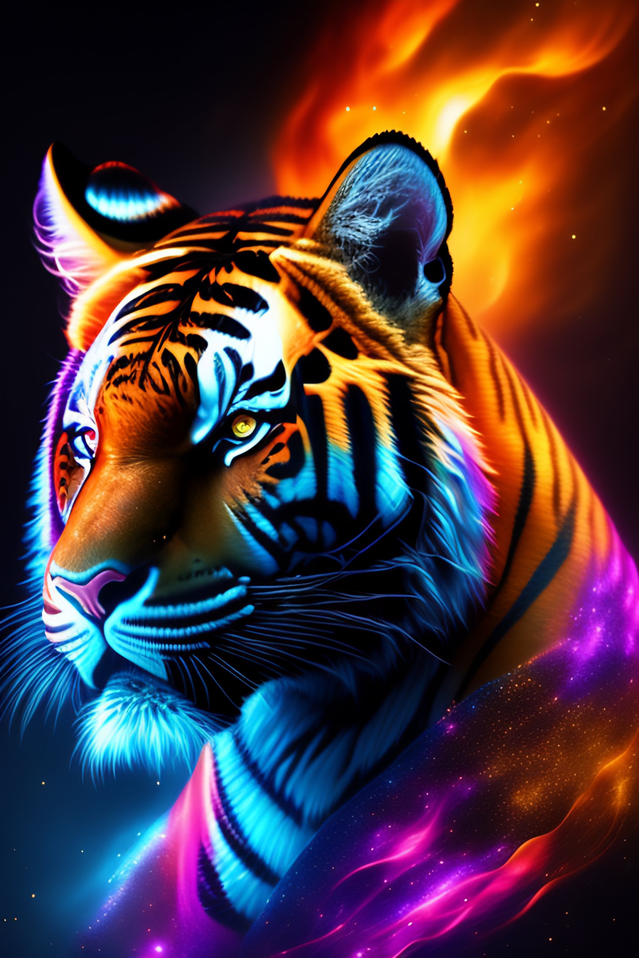 Lexica - White assassin suit tiger, 8k, hyper realistic, detailed ...