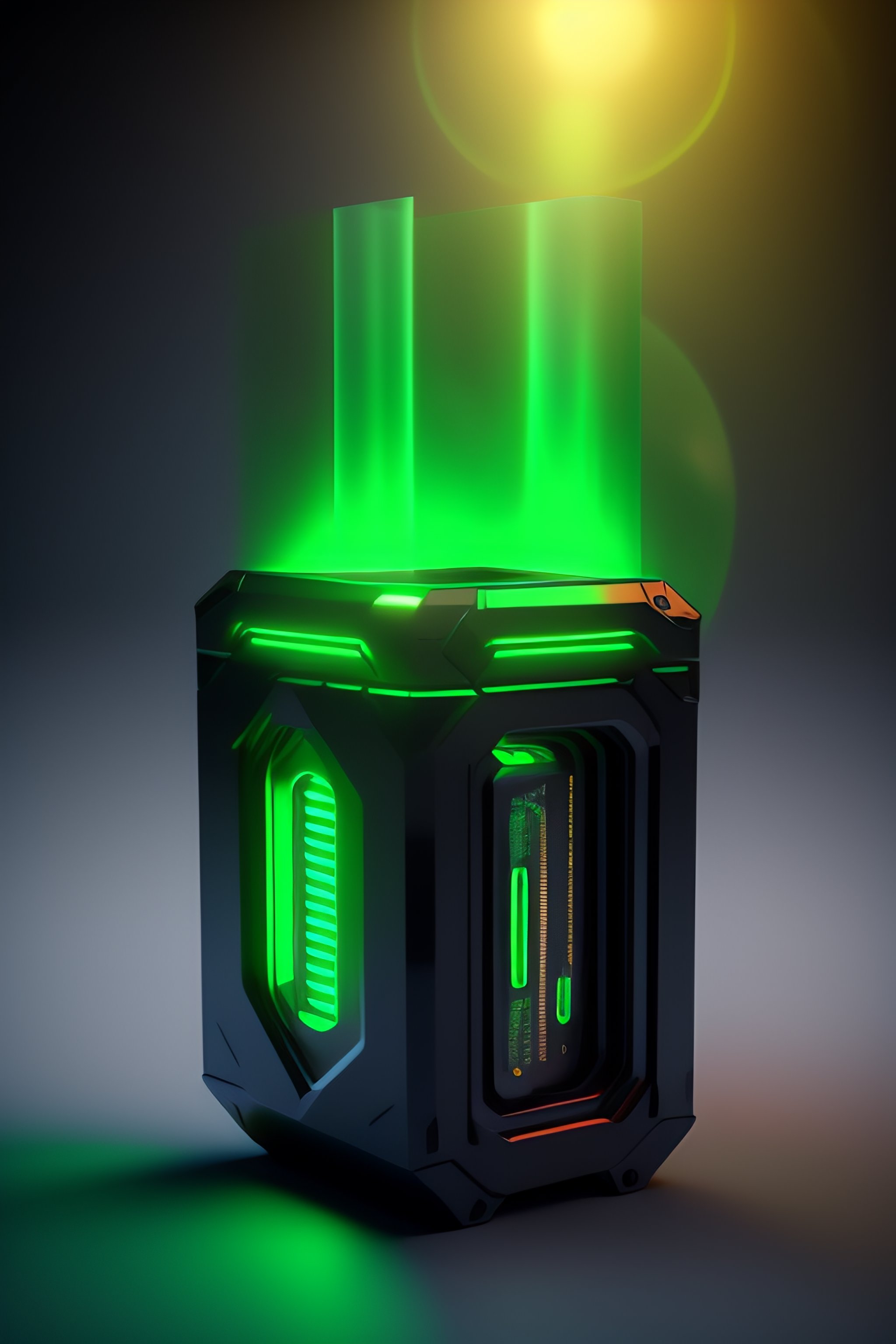 Lexica - Cyberpunk concept inspired weed box, futuristic look, highly ...