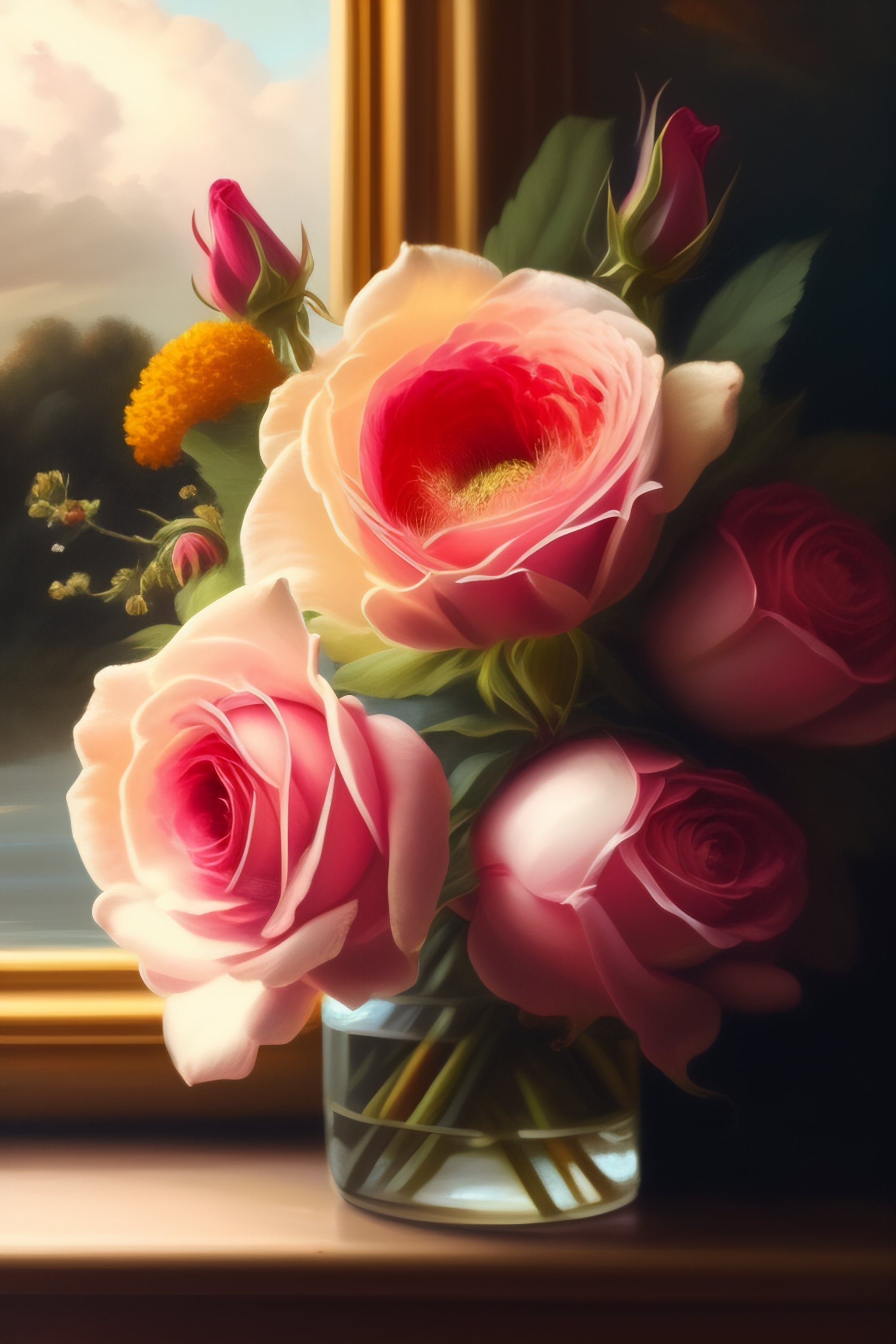 Lexica - Web site, bouquet, still life, flower arrangement, different ...