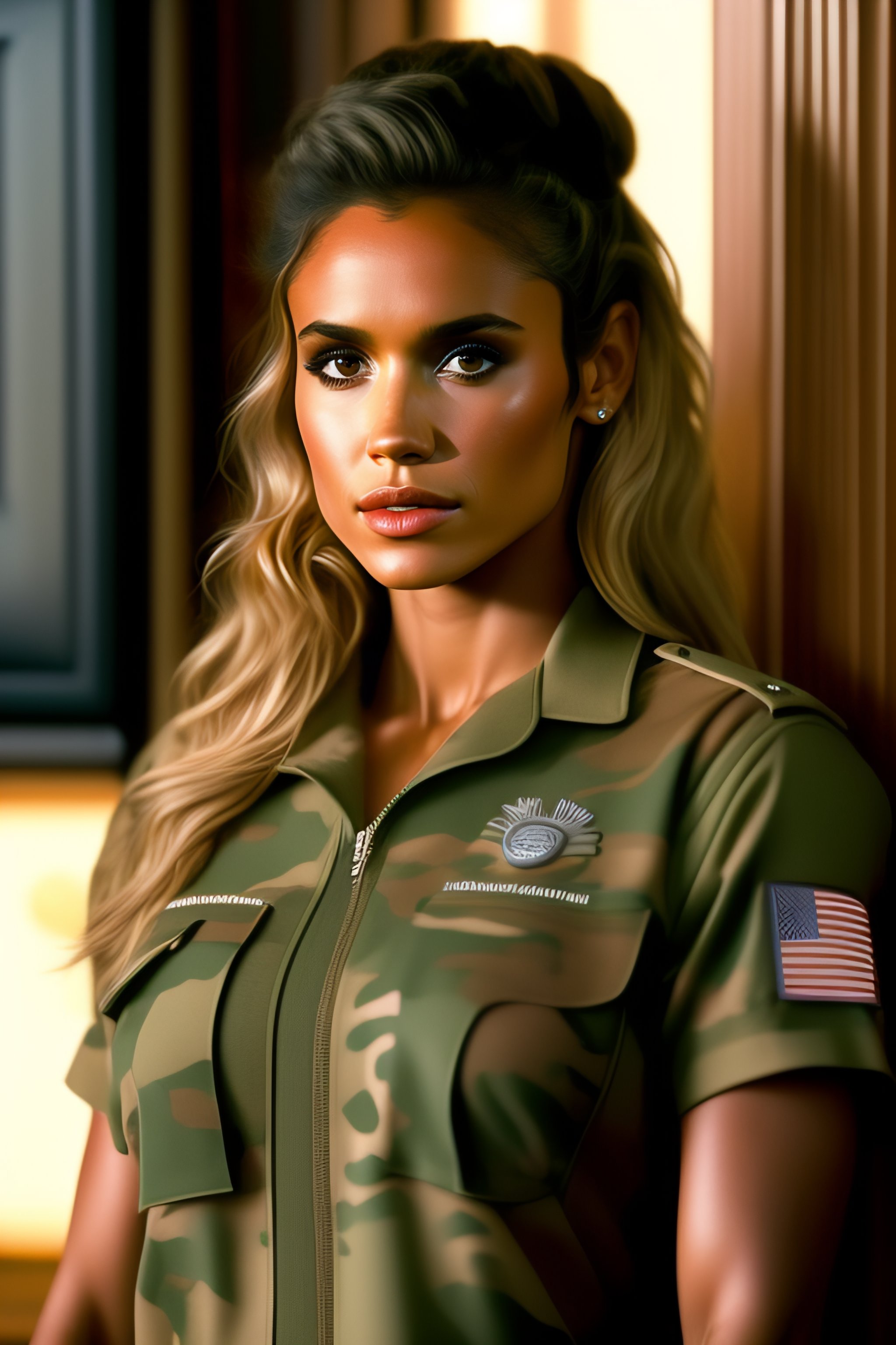 Lexica - Portrait of a tone and ripped 19 year old tv character sam ...