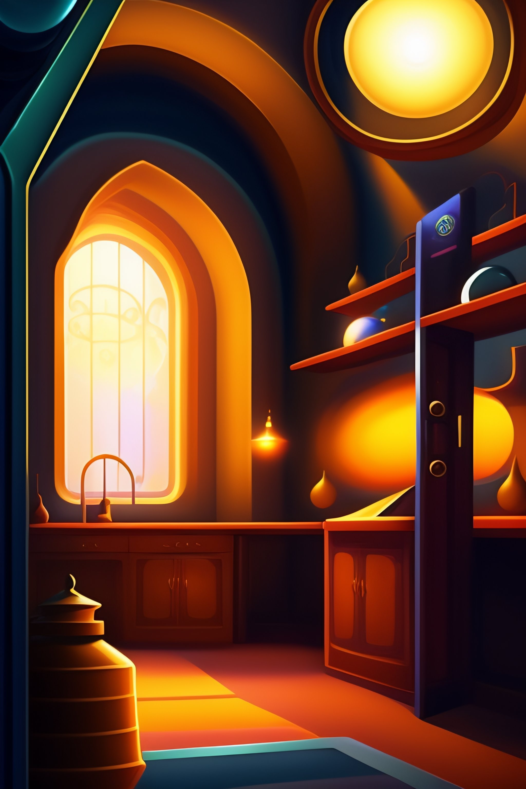 Lexica - A mysterious laboratory, with strange gadgets and odd ...