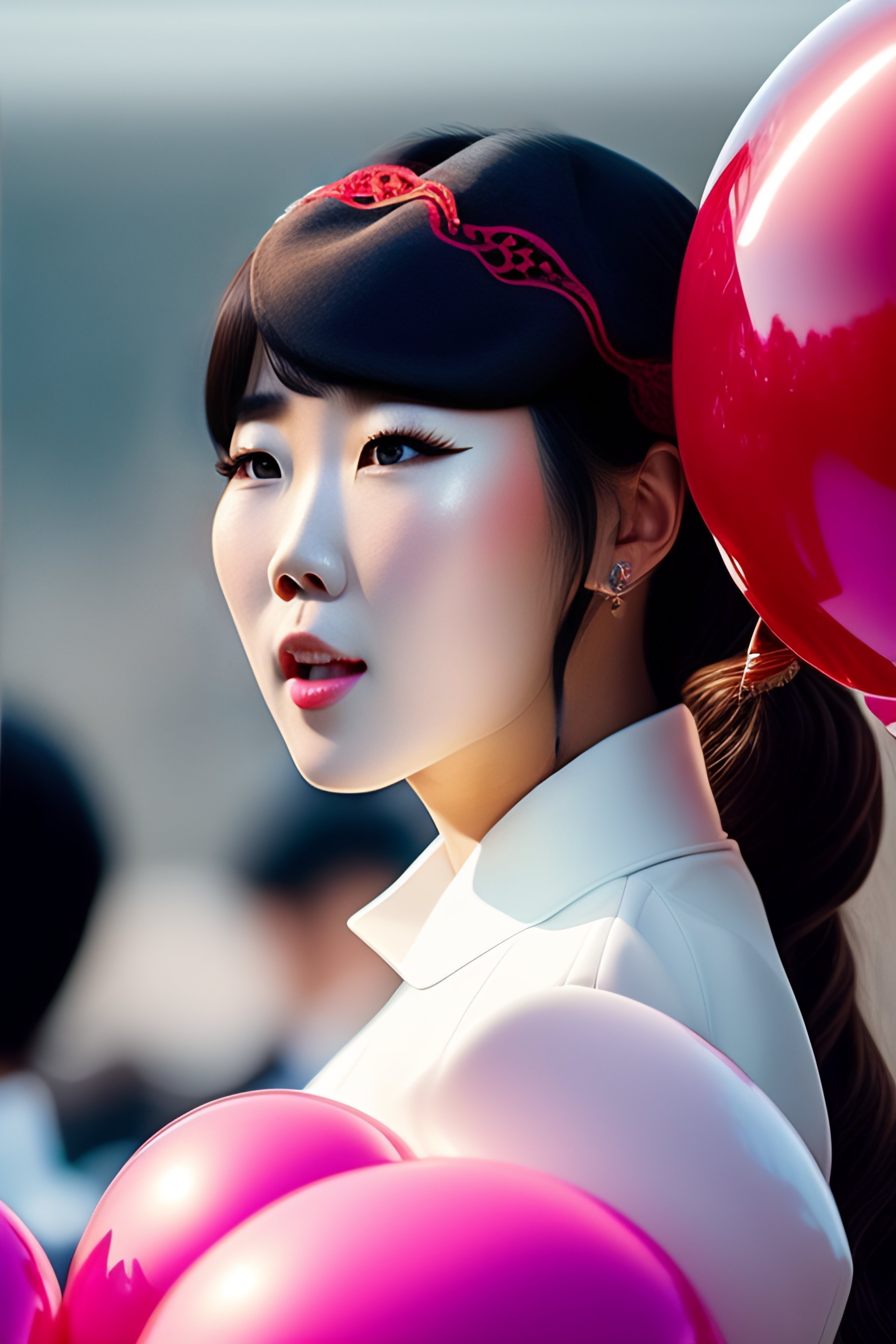 Lexica - Iu k-pop singing in the balloon