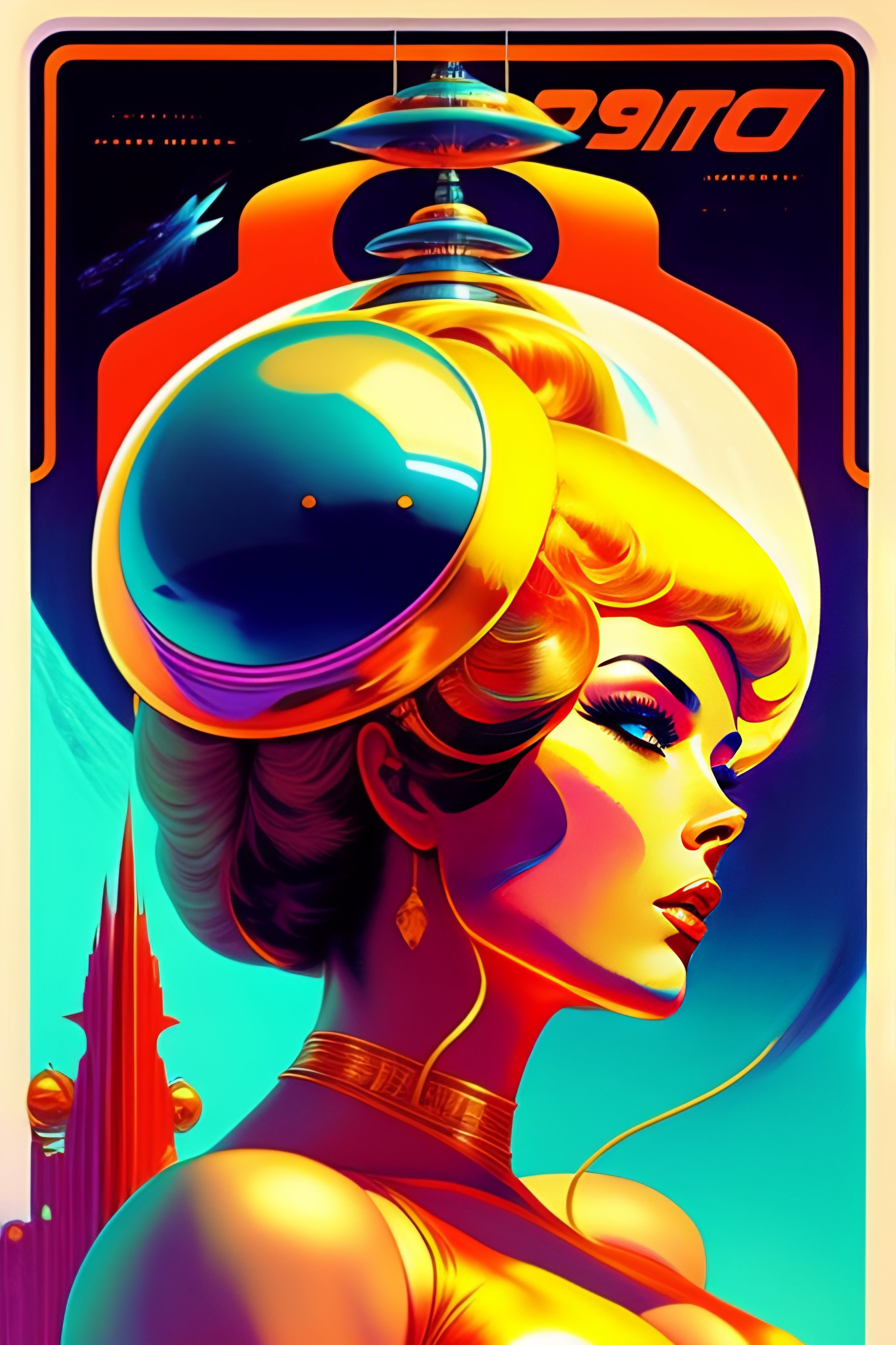 Lexica - One piece, science fiction, retro cover, high details ...