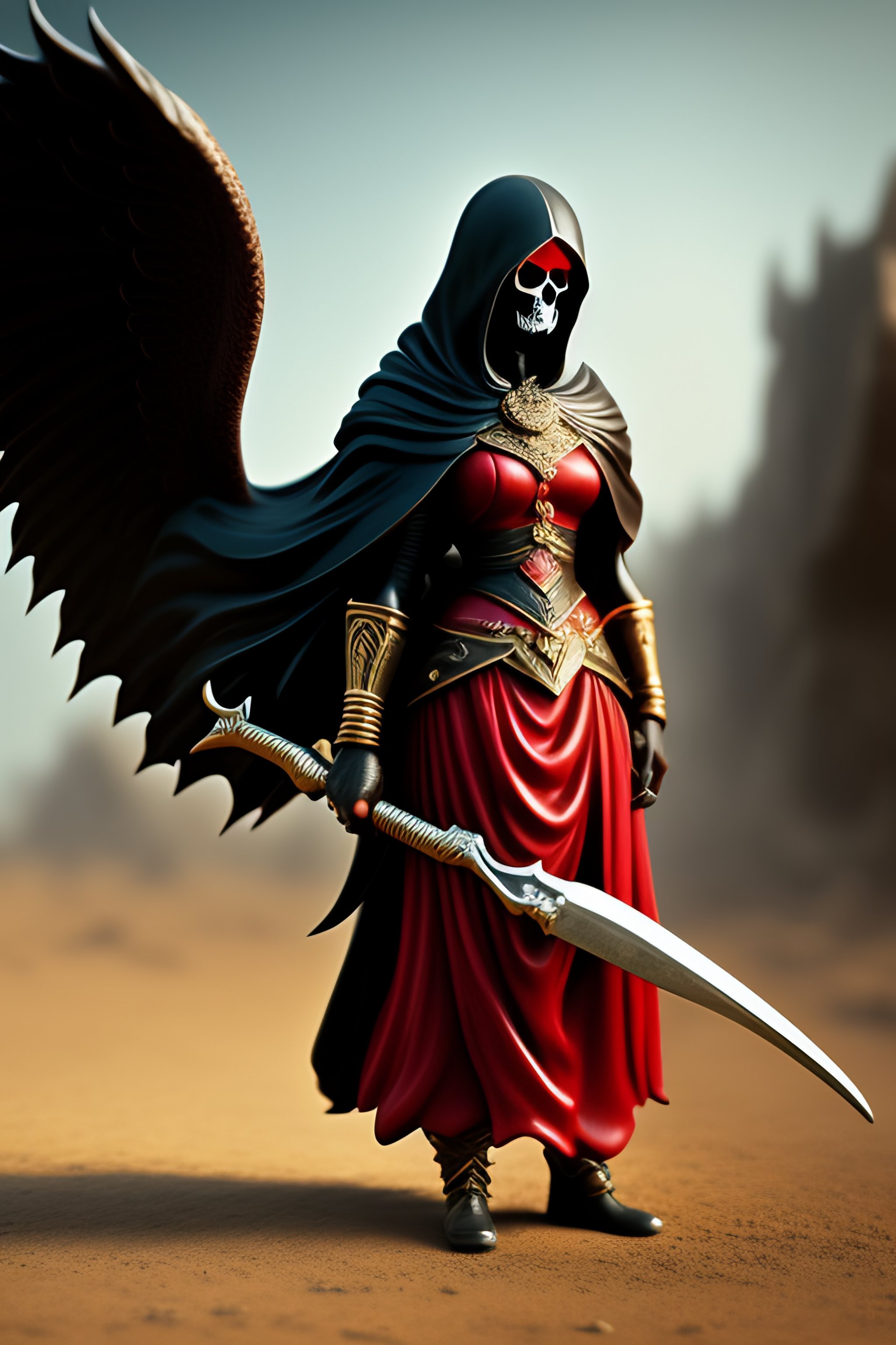 Lexica - Classic personification of death with the sickle