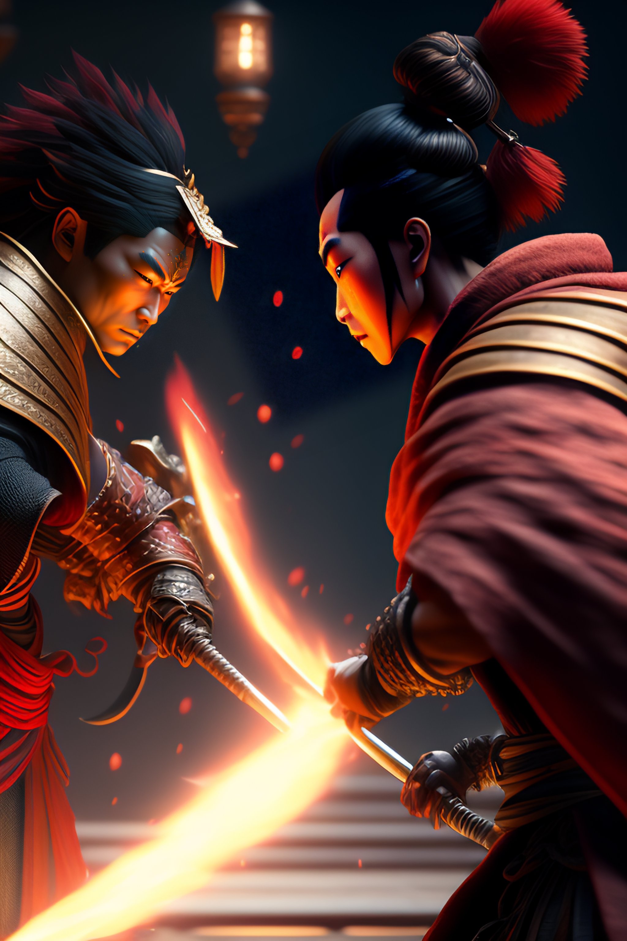Lexica - Sekiro fighting Osiris, epic, realistic, unreal engine, cozy ...