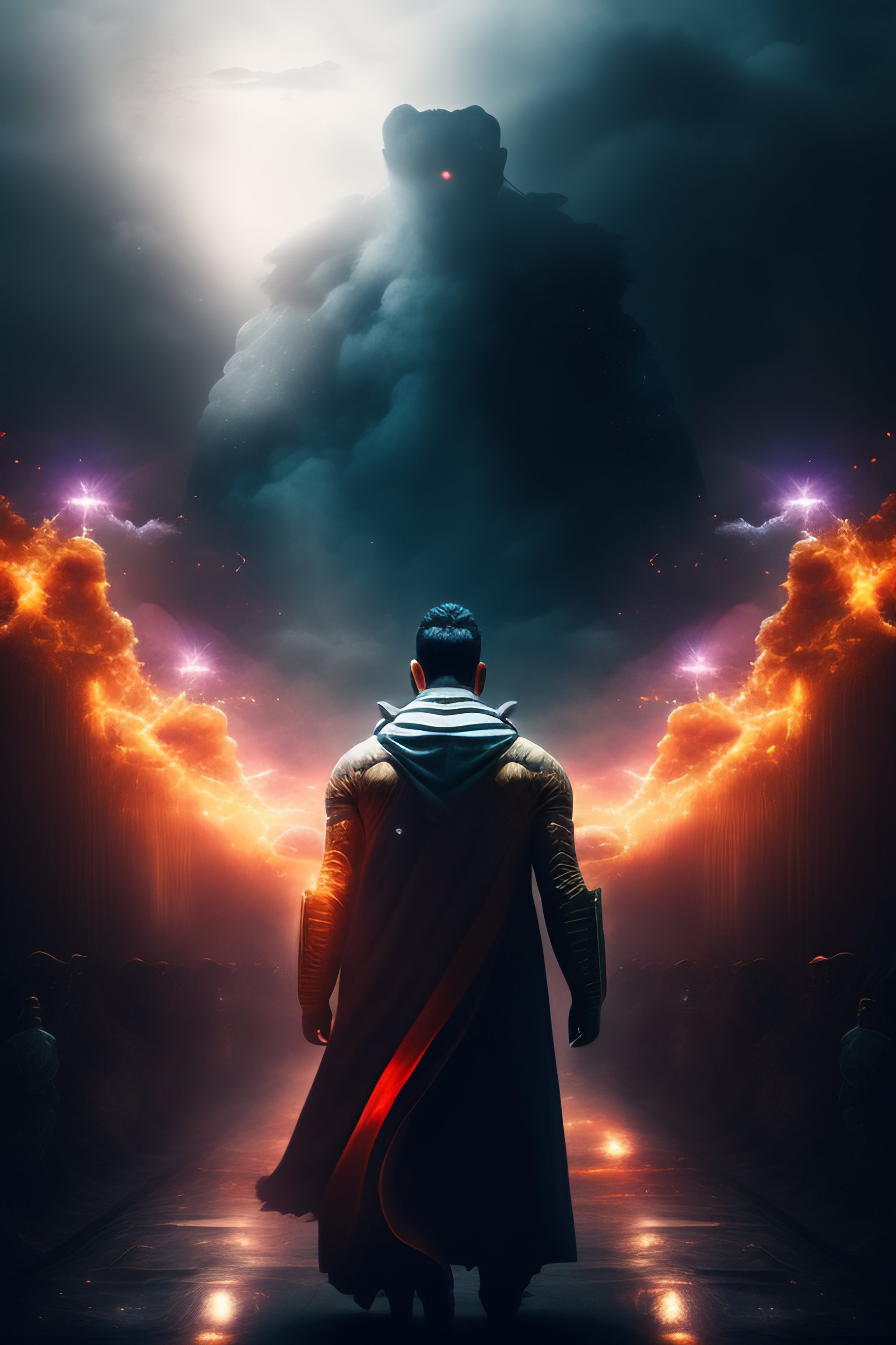 Lexica - A person possesing god-like powers ,facing military of humans ...