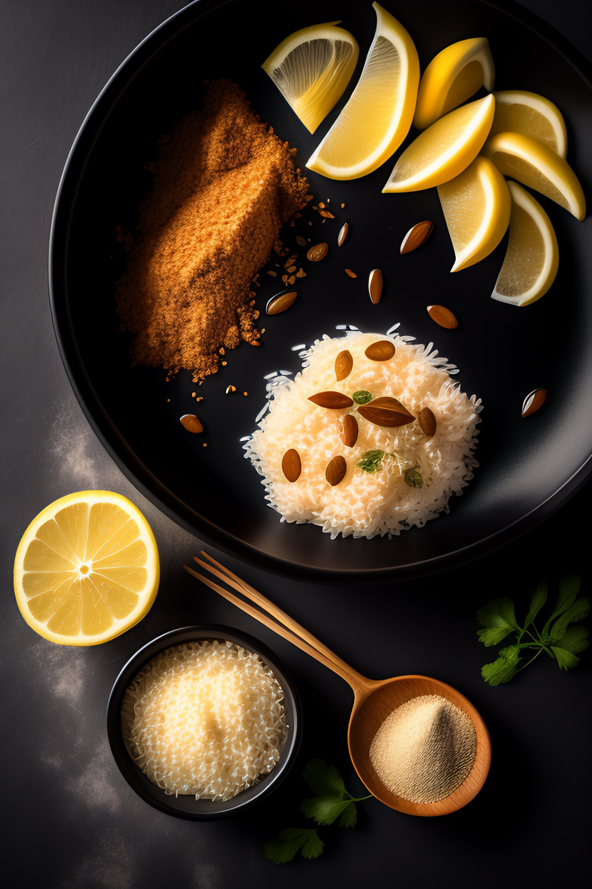 Lexica - Amazing photo, rice and chicken, Food photography, f8, 50mm ...