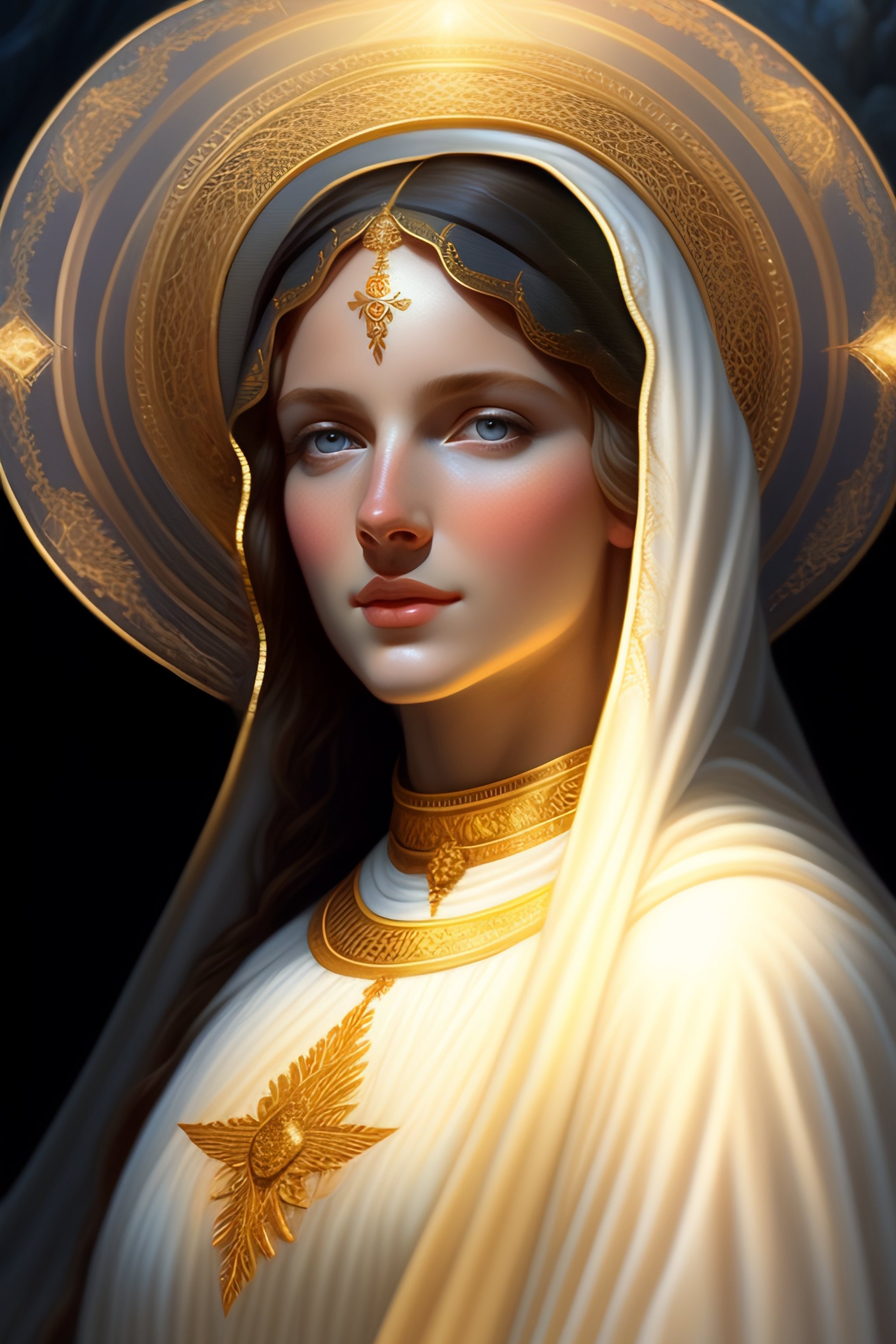 Lexica - Virgin mary of perpetual succor full body with beautiful lace ...