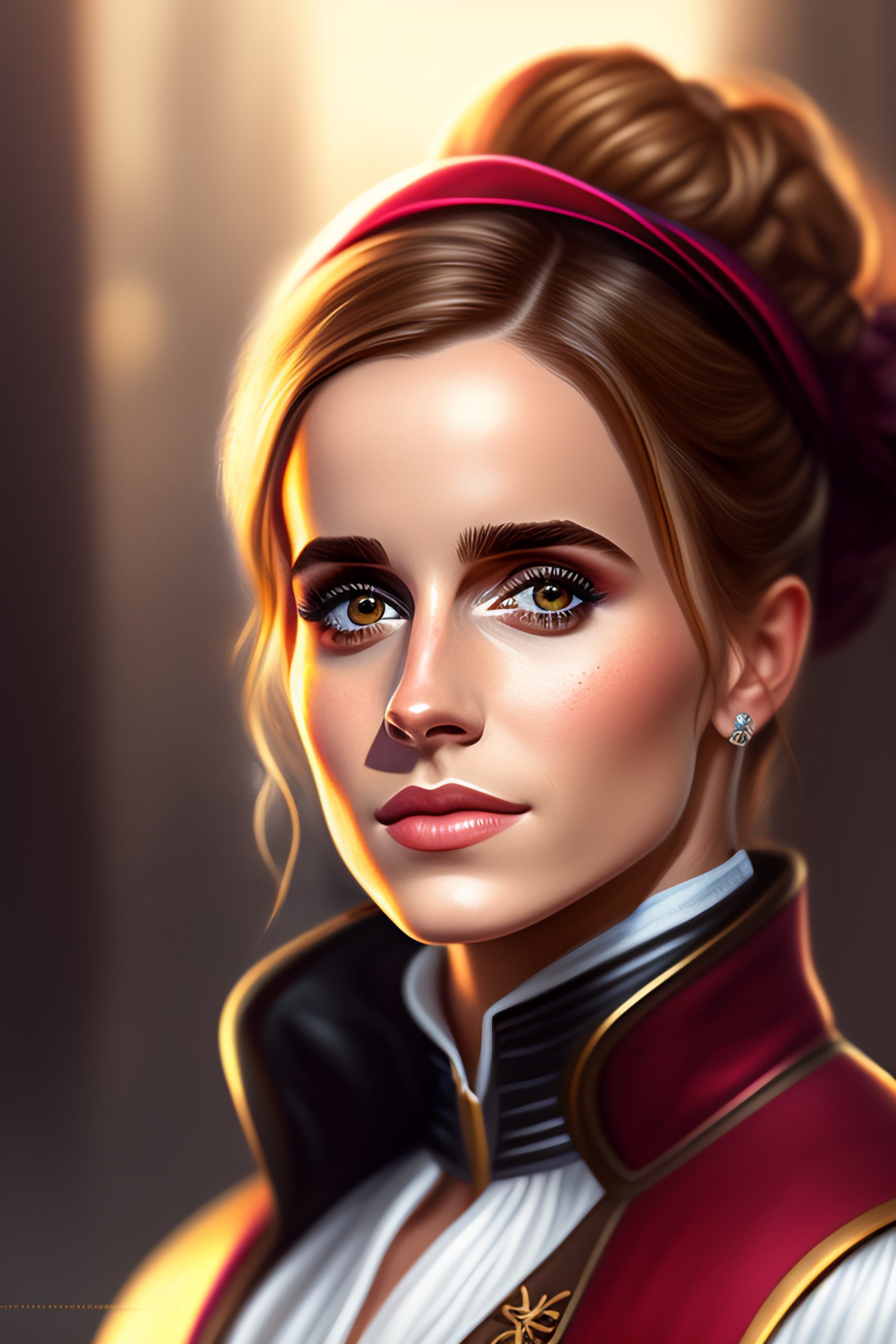Lexica - Tania bann as emma watson princess, digital painting ...