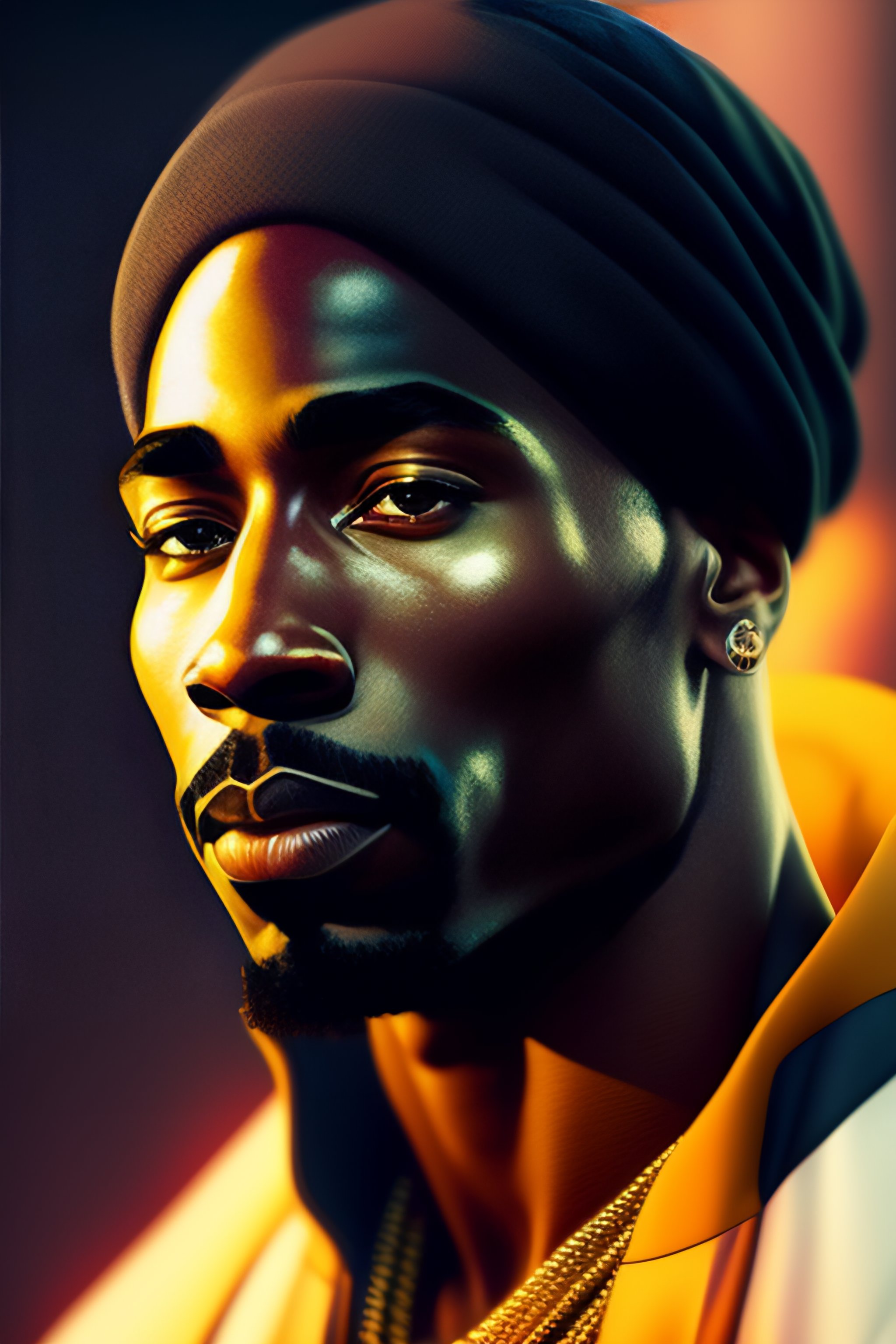 Lexica - Tupac in a hip hob battle, 8k portrait, highly detailed ...