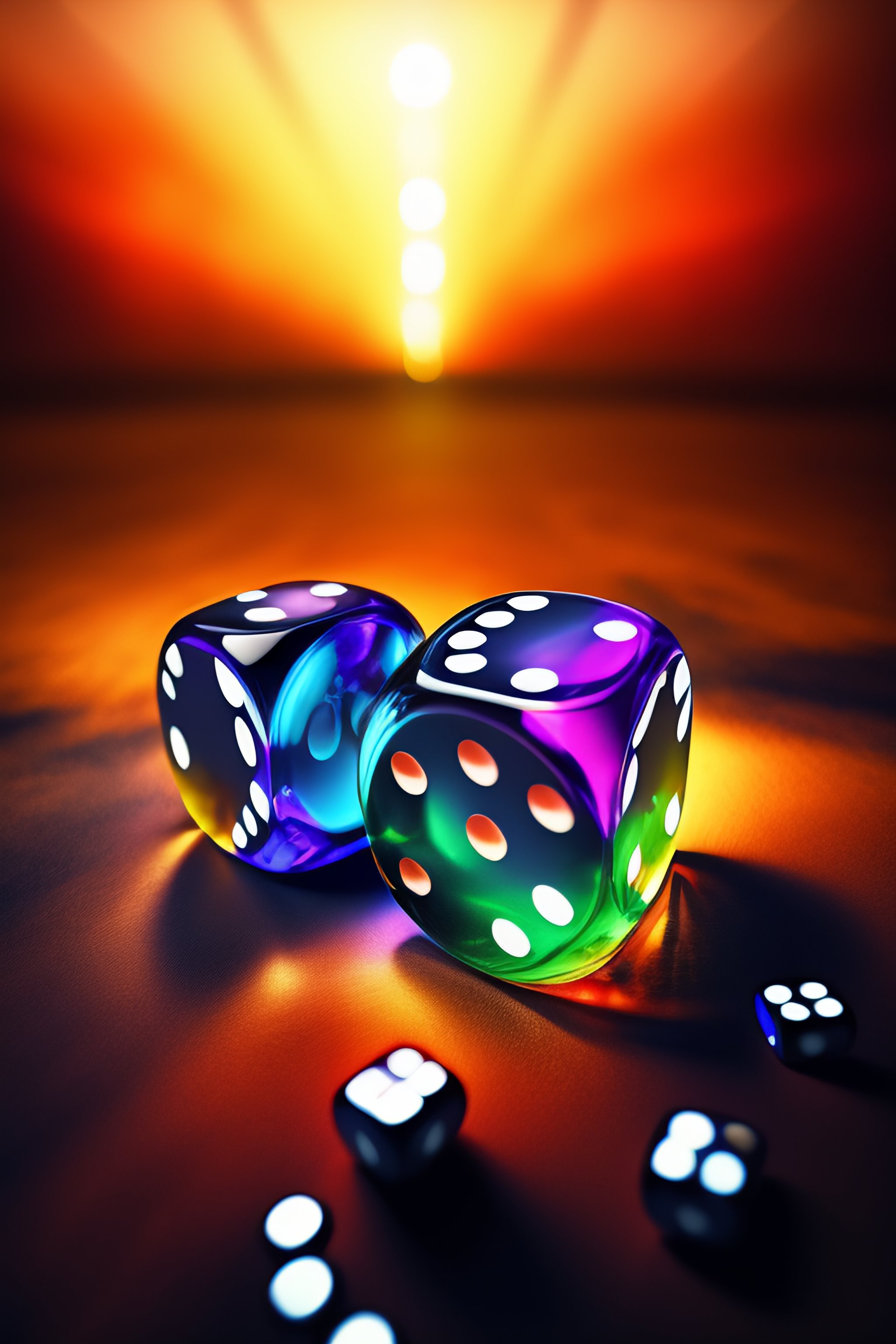 Lexica - The album cover art of a Dice that is surrounded by beer ...