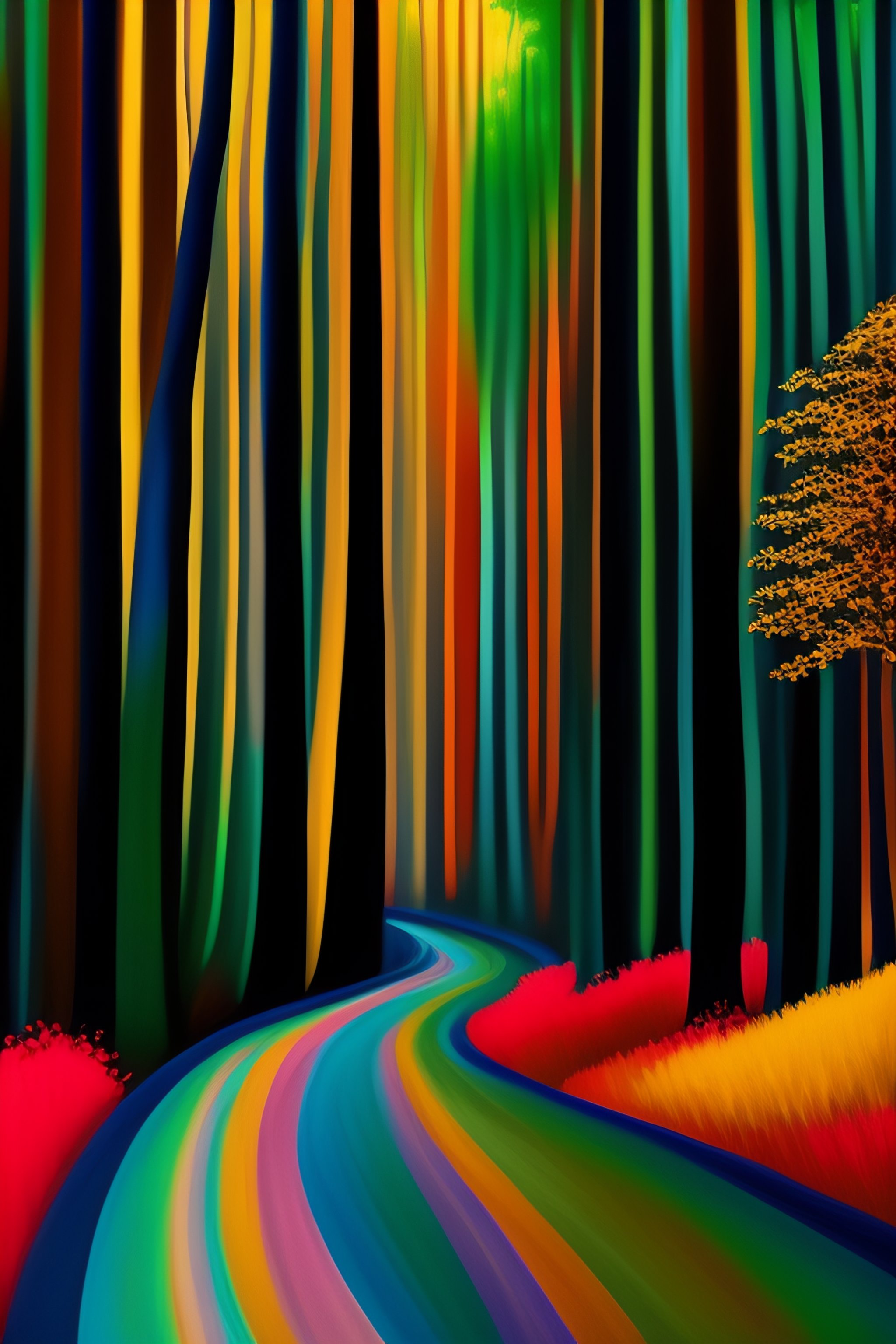 Lexica - Forrest by picasso